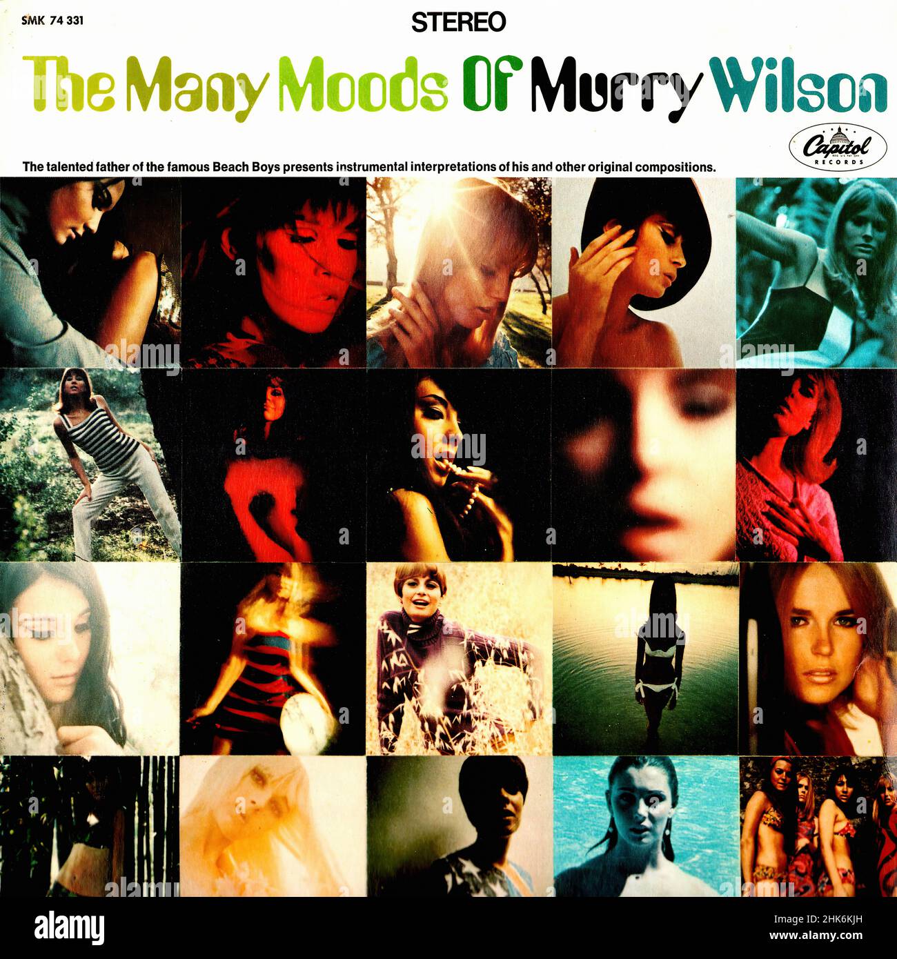 Vintage vinyl record cover - Wilson, Murry - The Many Moods Of - D ...