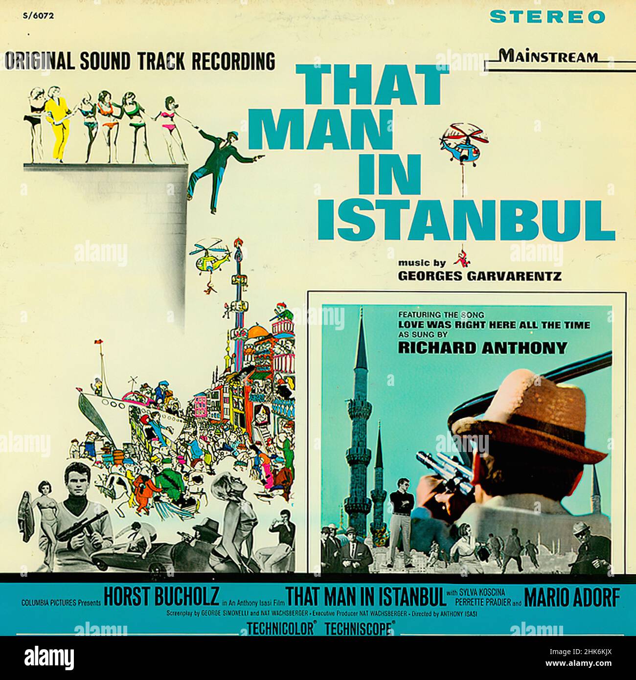 That Man In Istanbul - Vintage Soundtrack Vinyl Album Stock Photo - Alamy