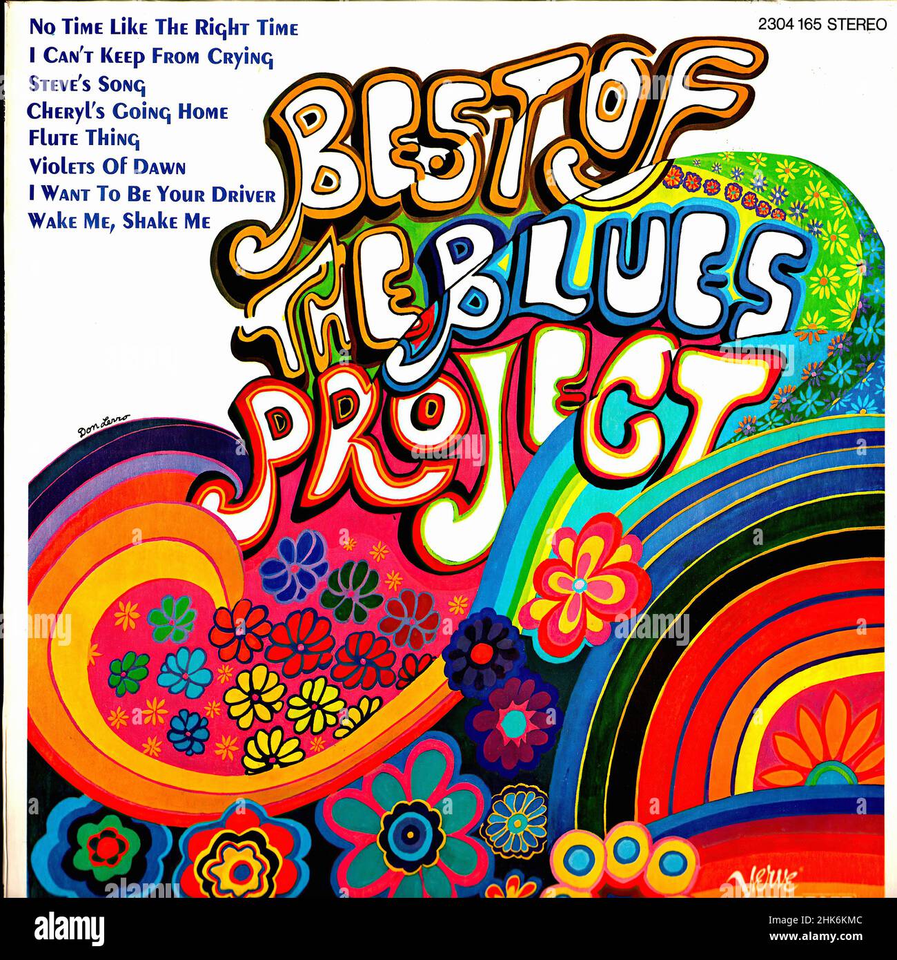 Vintage vinyl record cover - Blues Project, The - Best Of - D - 1967 ...