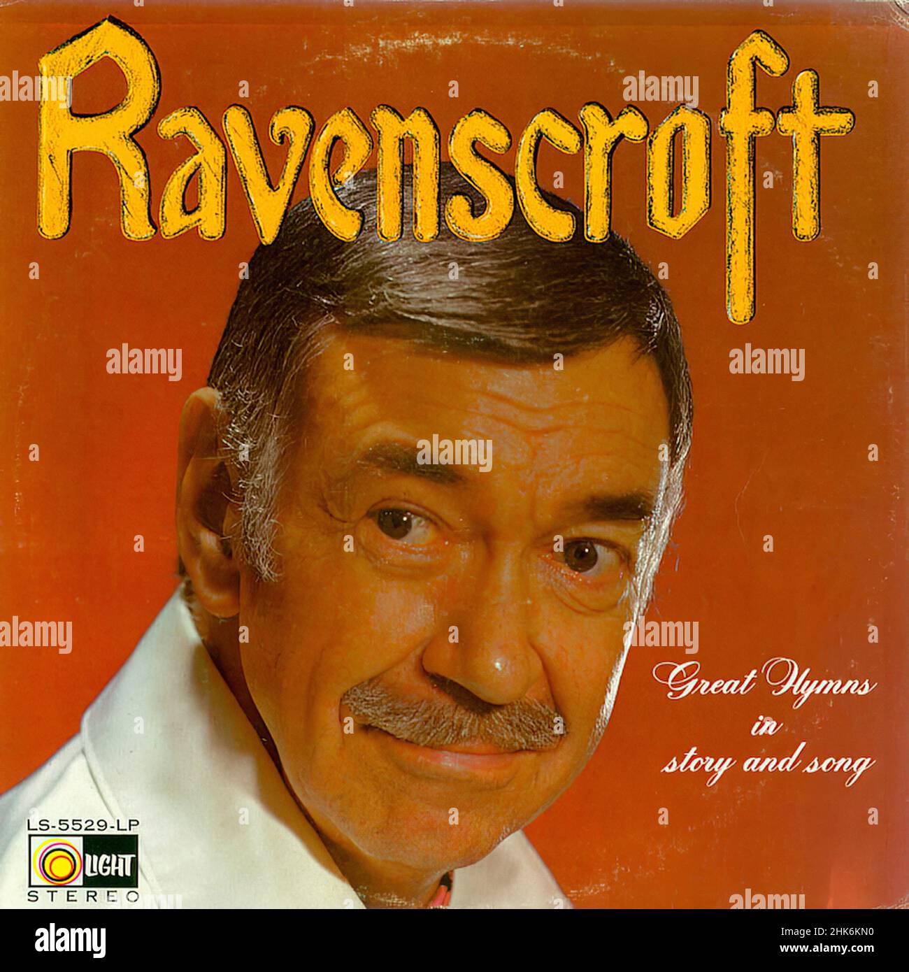 Thurl Ravenscroft - Vintage American Christian Vinyl Album Stock Photo ...