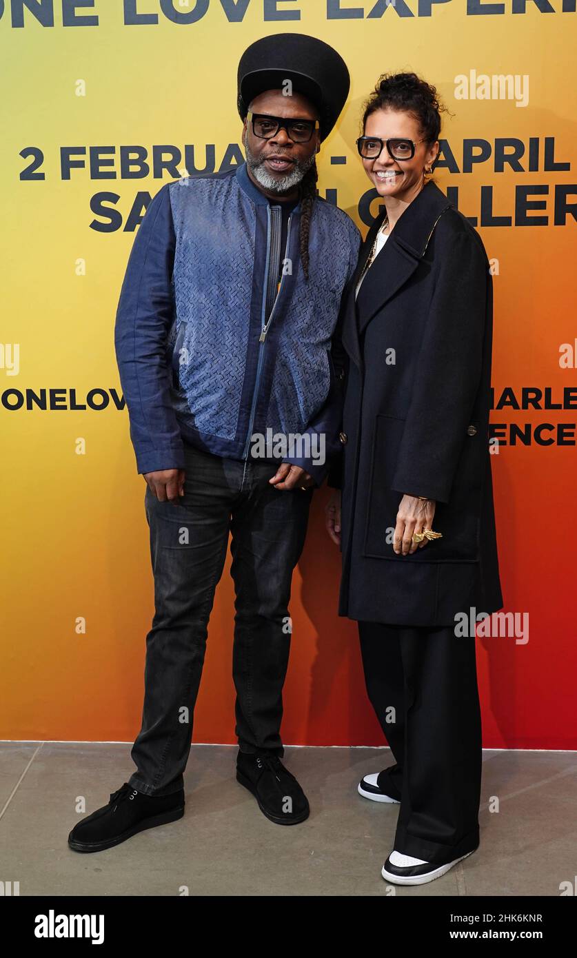 Jazzie B (left) arriving for the world premiere of the Bob Marley One ...