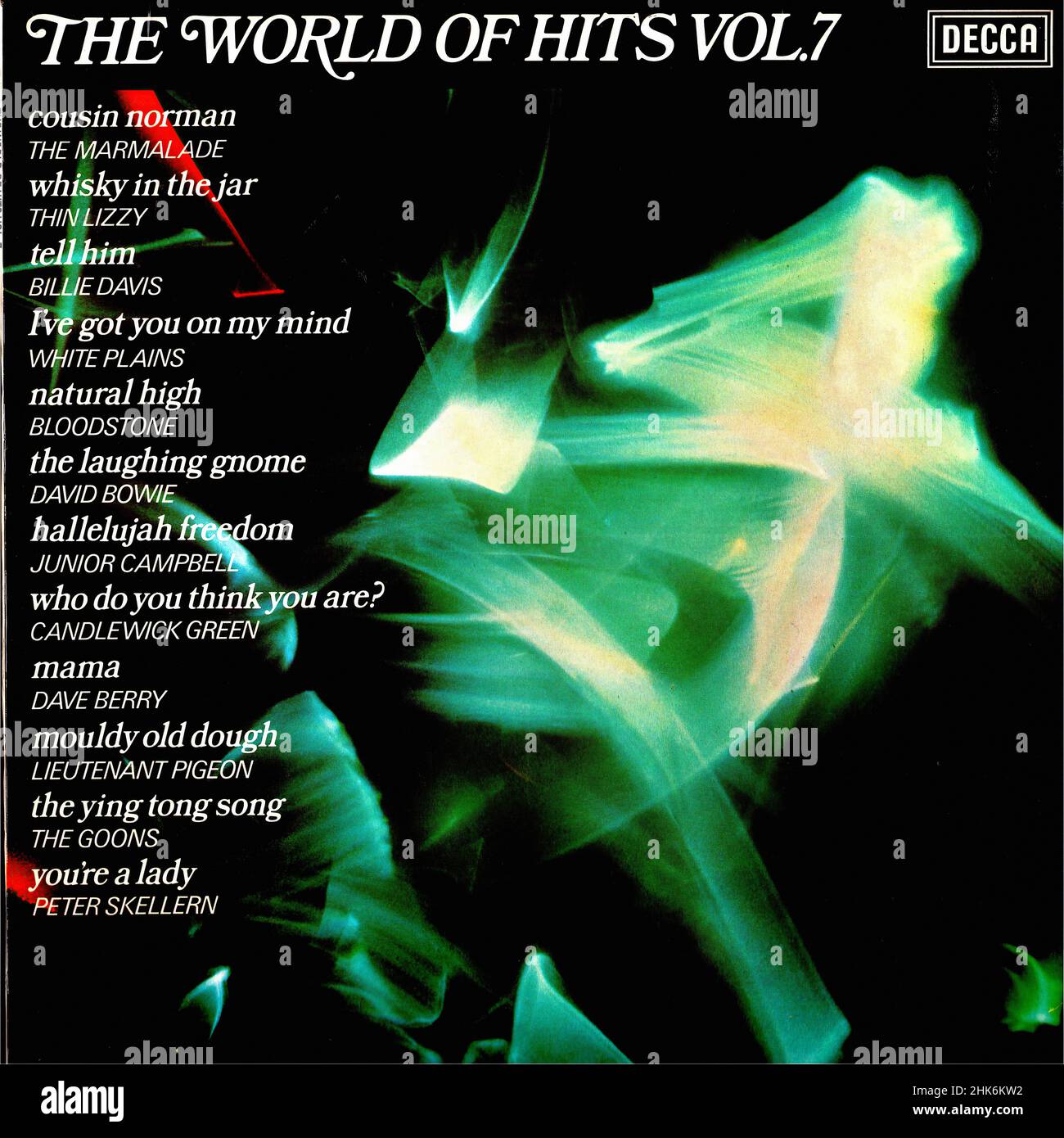 Vintage vinyl record cover - The World Of Hits - Vol 7 - UK - 1973 ...