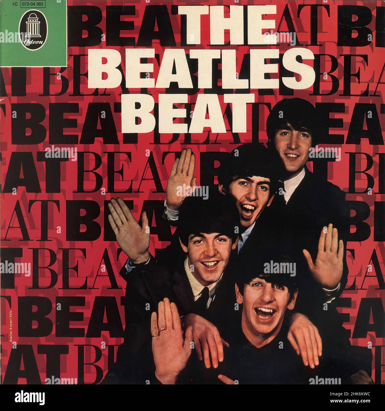 Vintage vinyl record cover - 1963 - Beatles, The - The Beatles Beat - G ...