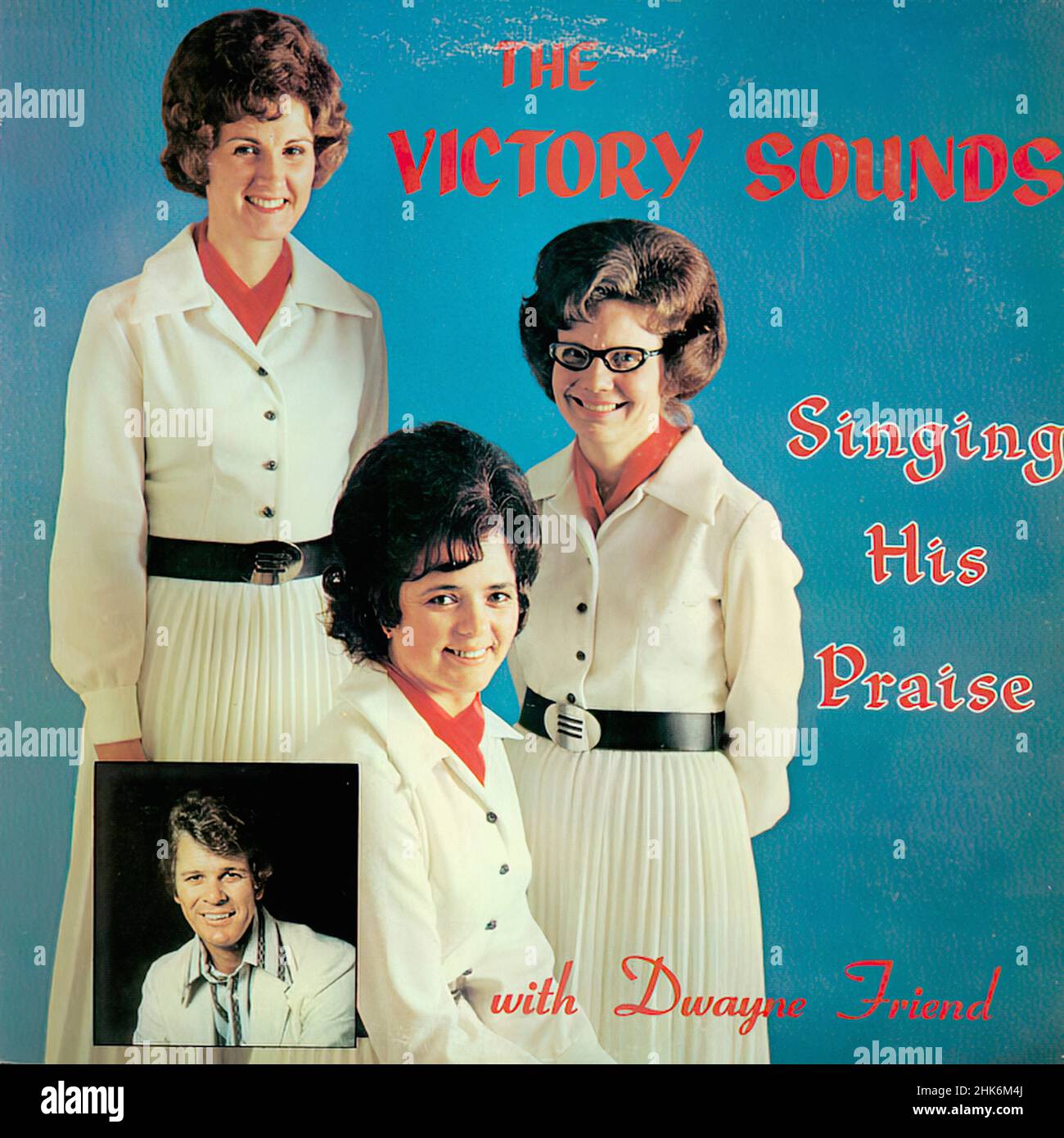 The Victory Sounds - Vintage American Christian Vinyl Album Stock Photo ...