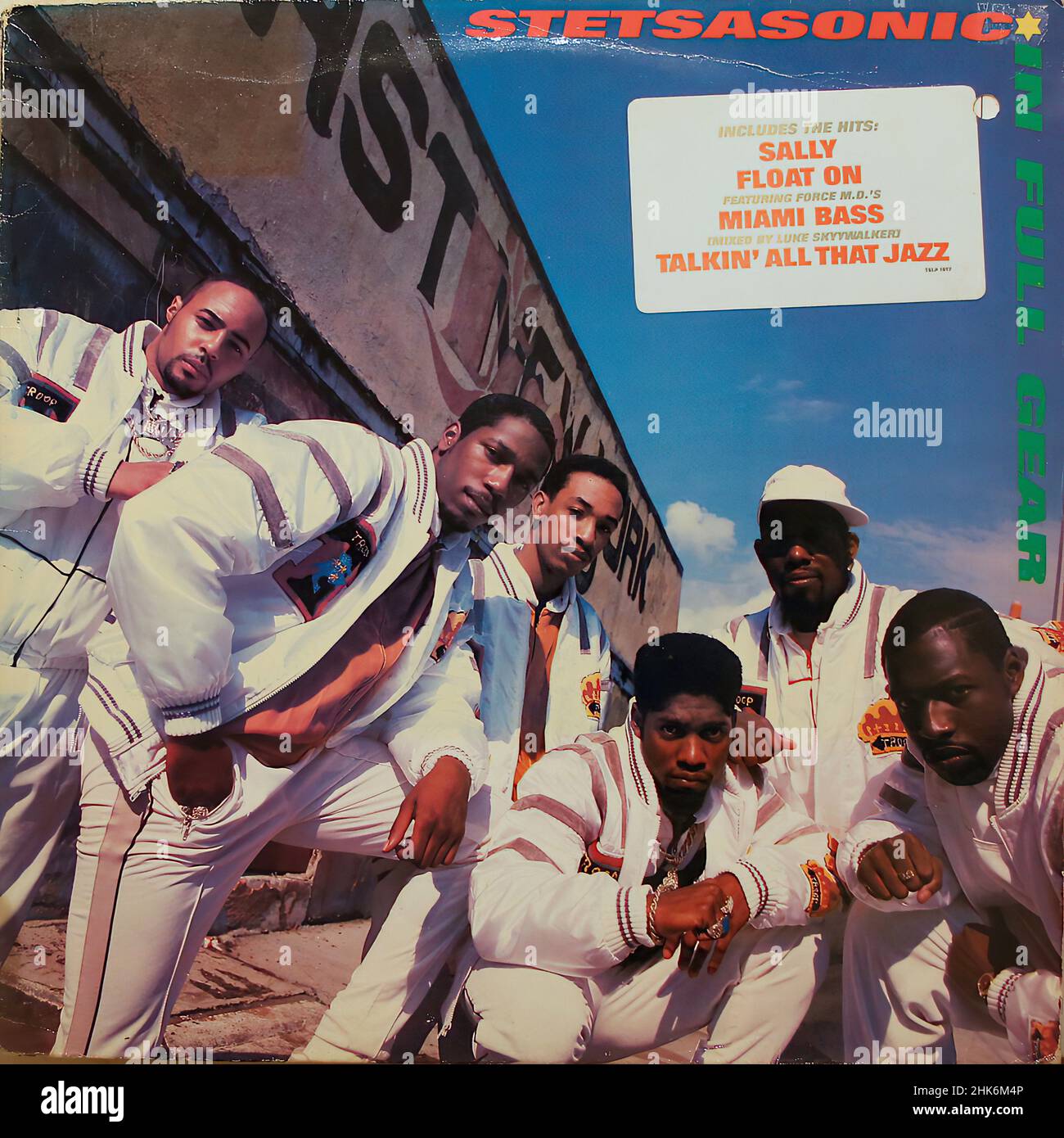 Vintage vinyl record cover - Stetsasonic - In Full Gear Stock Photo - Alamy