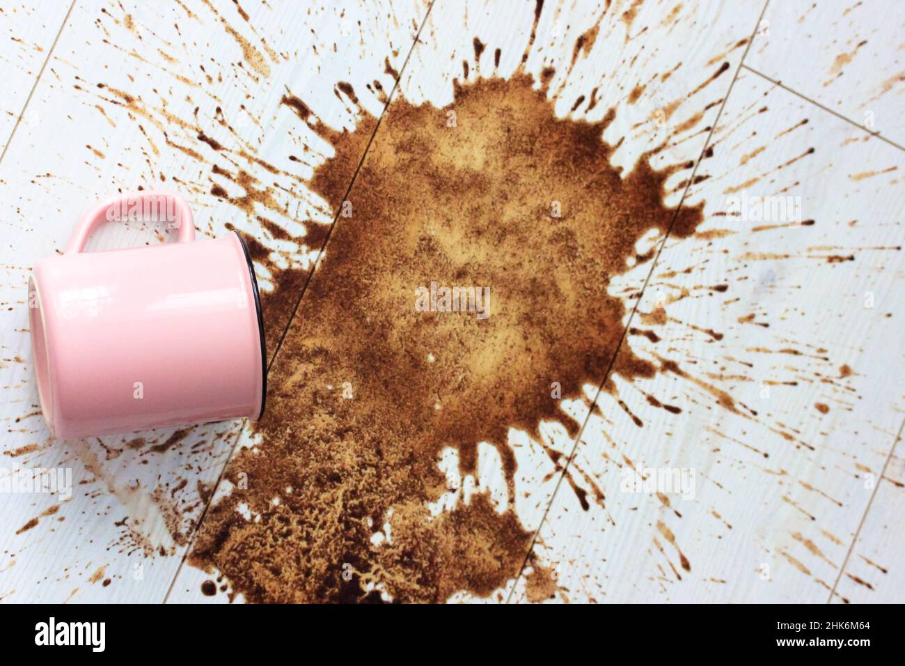 Spilled drink floor hi-res stock photography and images - Alamy