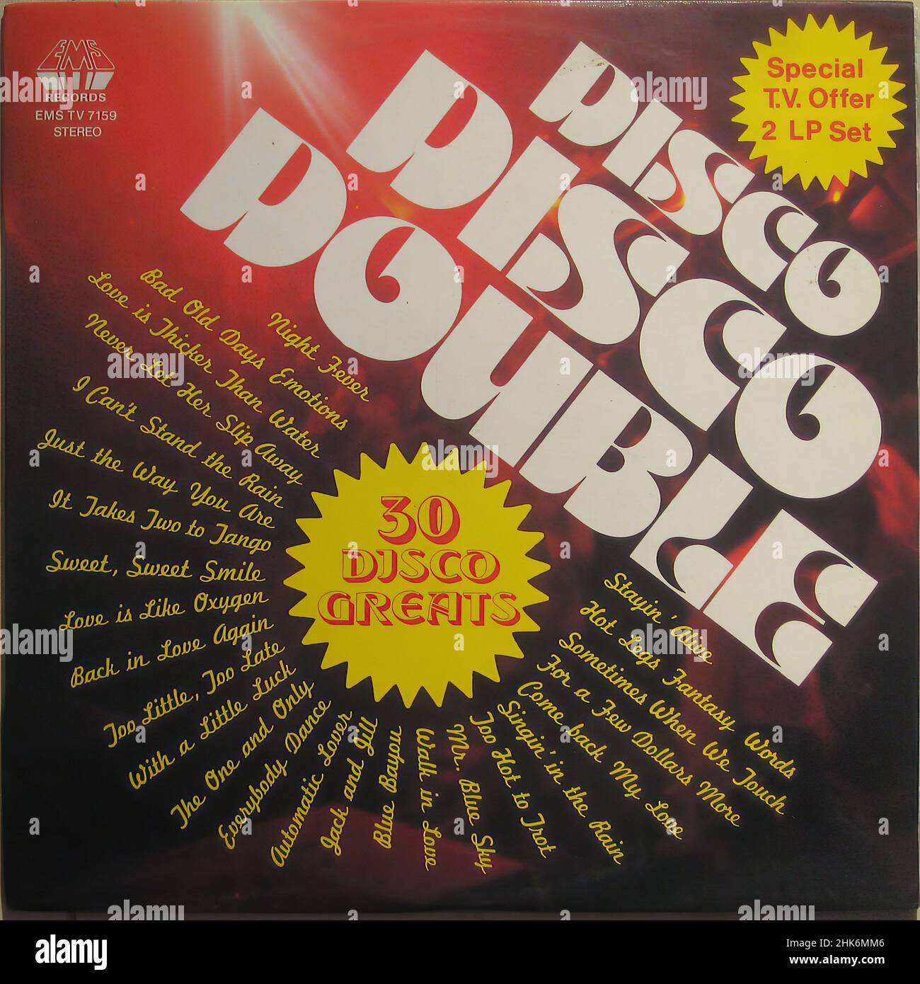 Vintage vinyl record cover - Compilation - Disco Disco Double 00001 ...