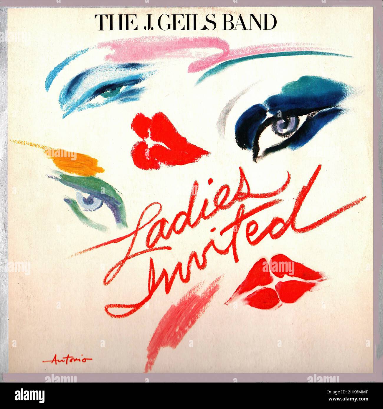 Vintage vinyl record cover - J.Geils Band, The - Ladies Invited - D ...