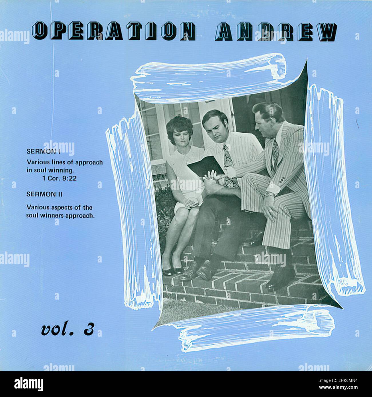 Operation Andrew - Vintage American Christian Vinyl Album Stock Photo ...