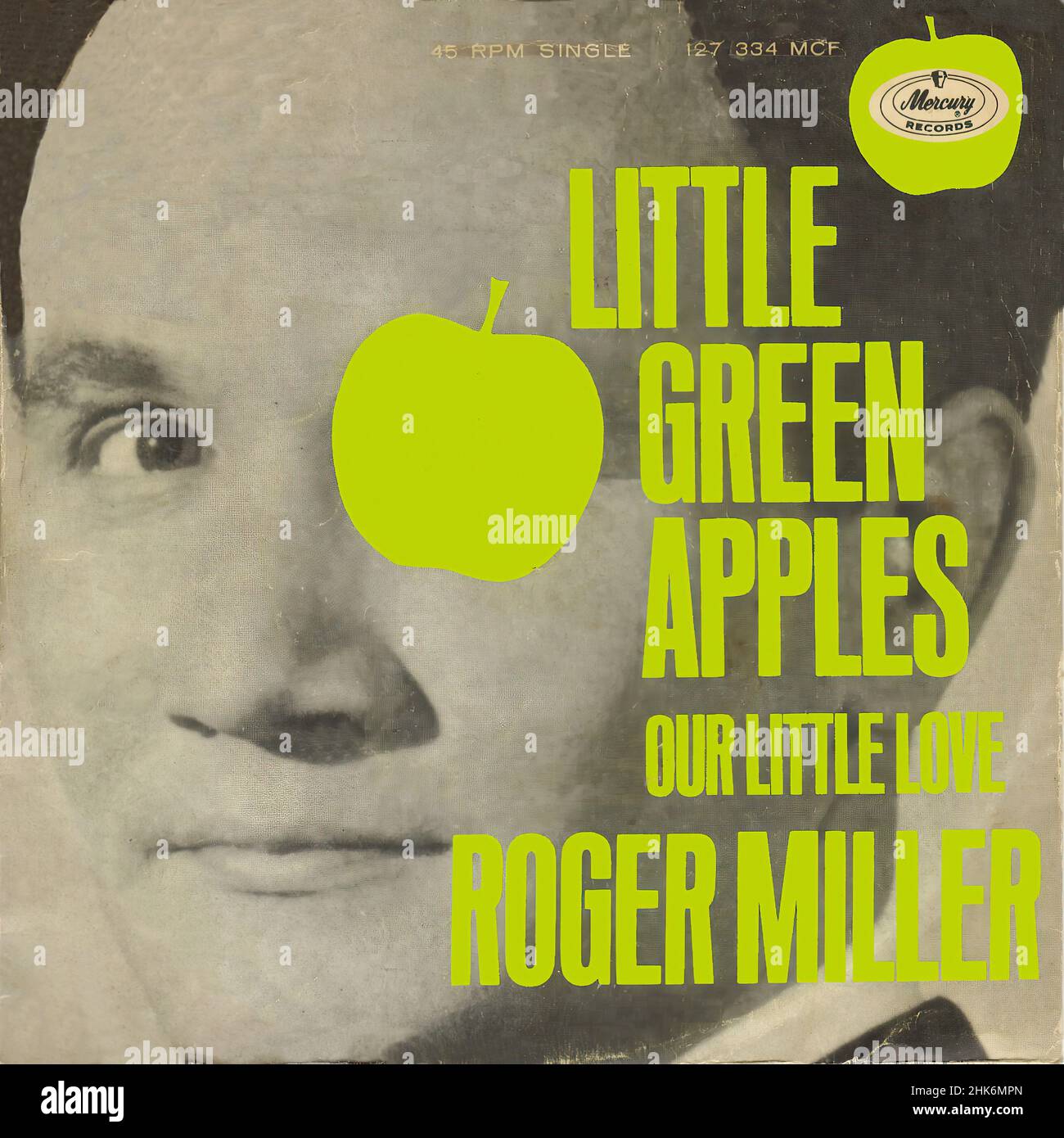 Vintage vinyl record cover - Miller, Roger - Little Green Apples - NL ...