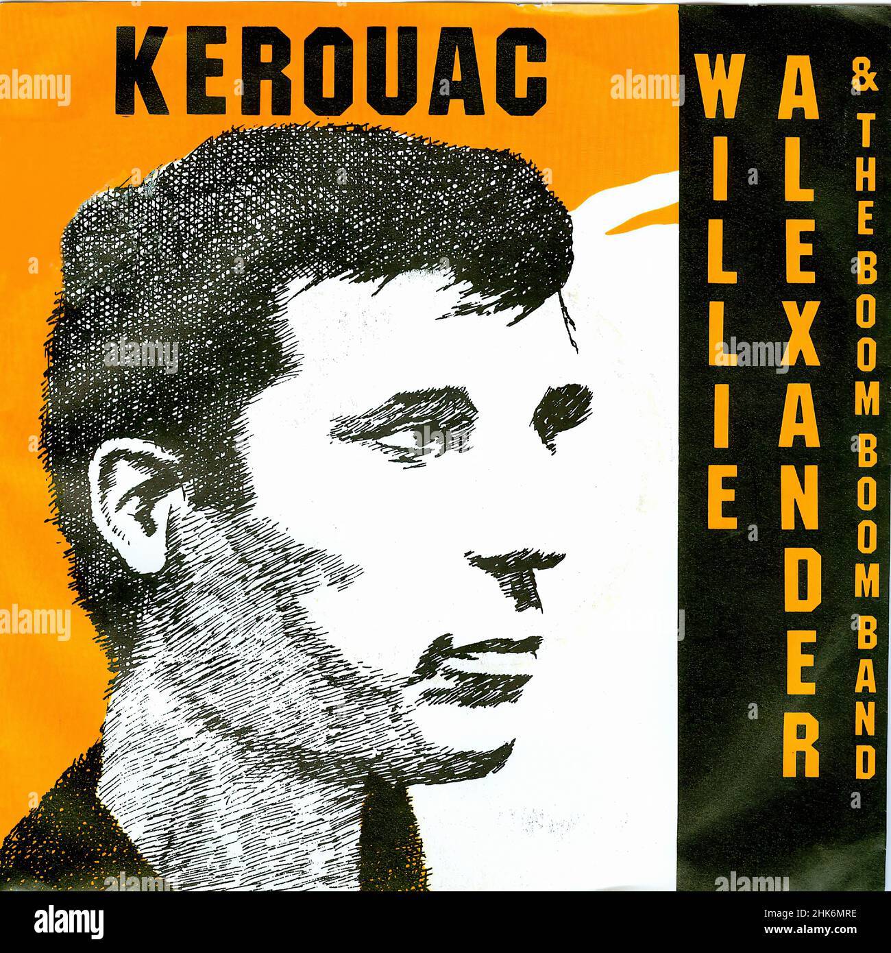 Vintage vinyl record cover - Alexander, Willie - Kerouac - D - 1985 ...