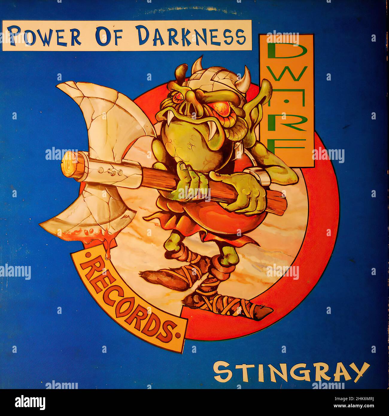 Vintage vinyl record cover - Stingray - Power of Darkness - front Stock ...