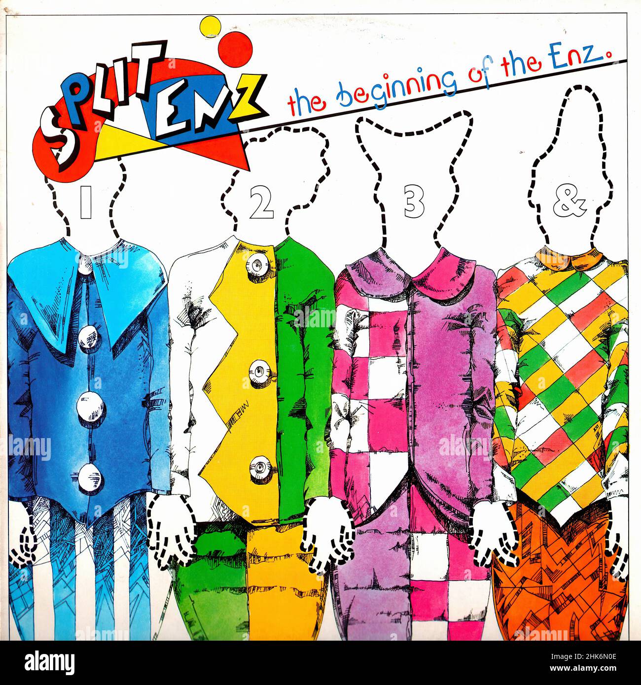 Vintage vinyl record cover - Split Enz - The Beginning Of The Enz ...