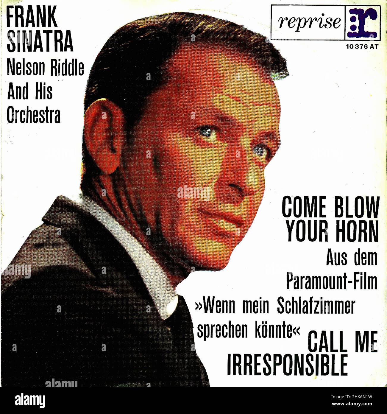 Vintage vinyl record cover - Sinatra, Frank - Call Me Irresponsible - D ...
