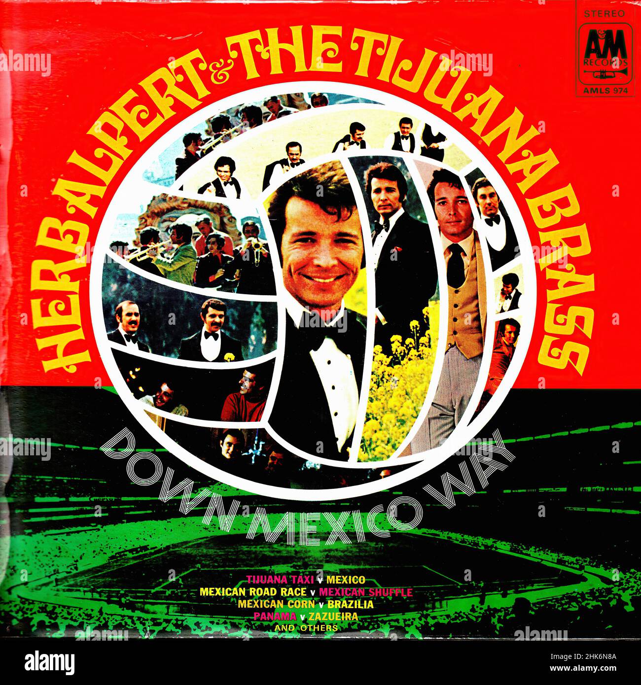 Vintage vinyl record cover - Alpert, Herb - Down Mexico Way - UK-D ...