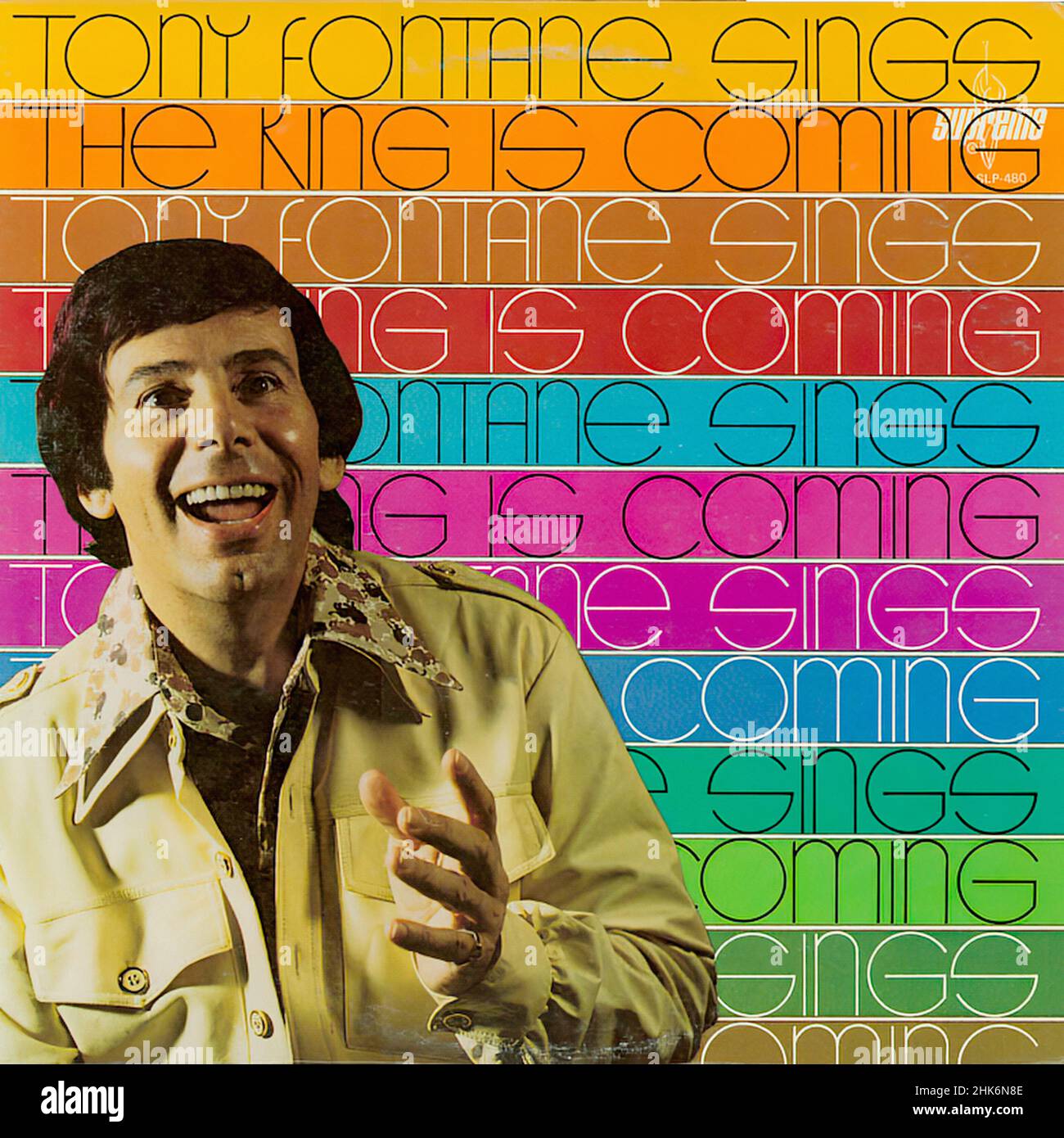 Tony Fontane - Vintage American Christian Vinyl Album Stock Photo - Alamy