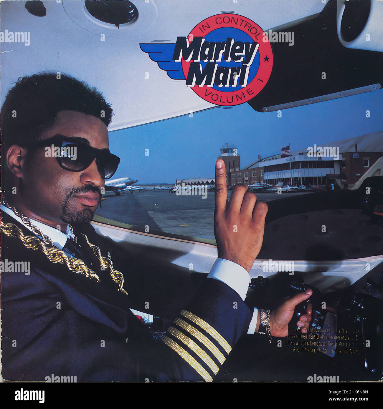 Vintage vinyl record cover - Marley Marl - In Control [1988] 00001 ...