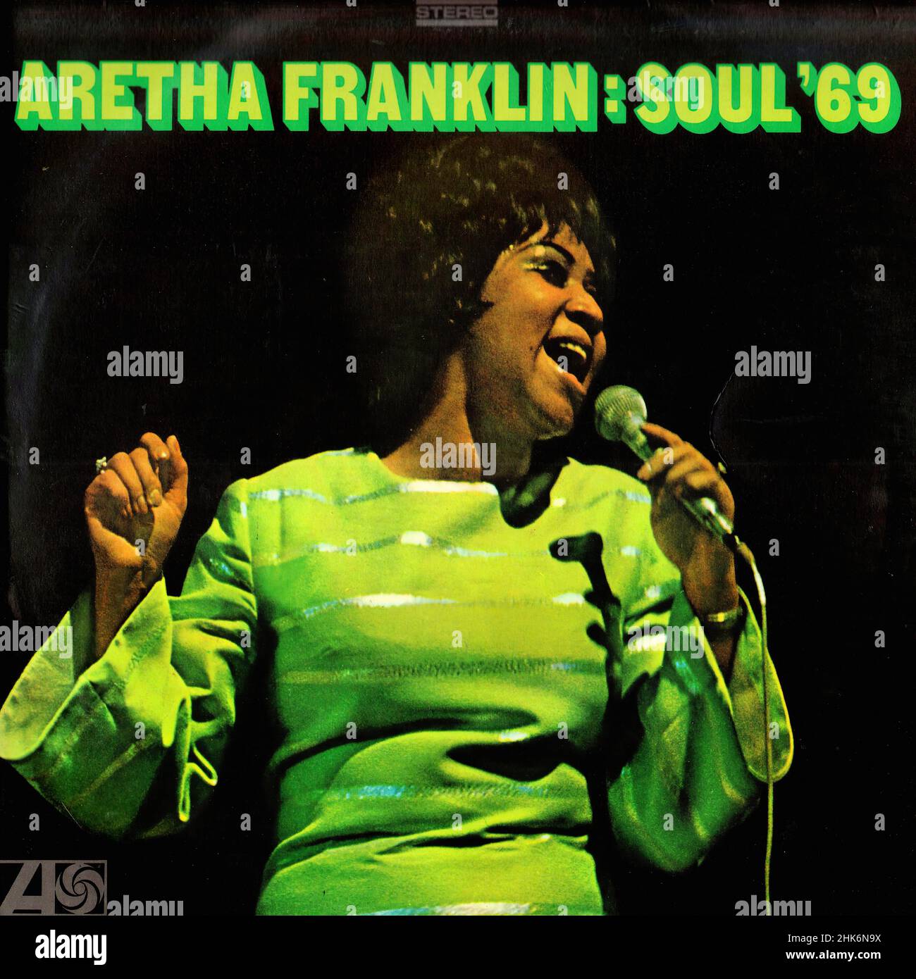 Vintage vinyl record cover - Franklin, Aretha - Soul '69 - D-US- 1969 ...
