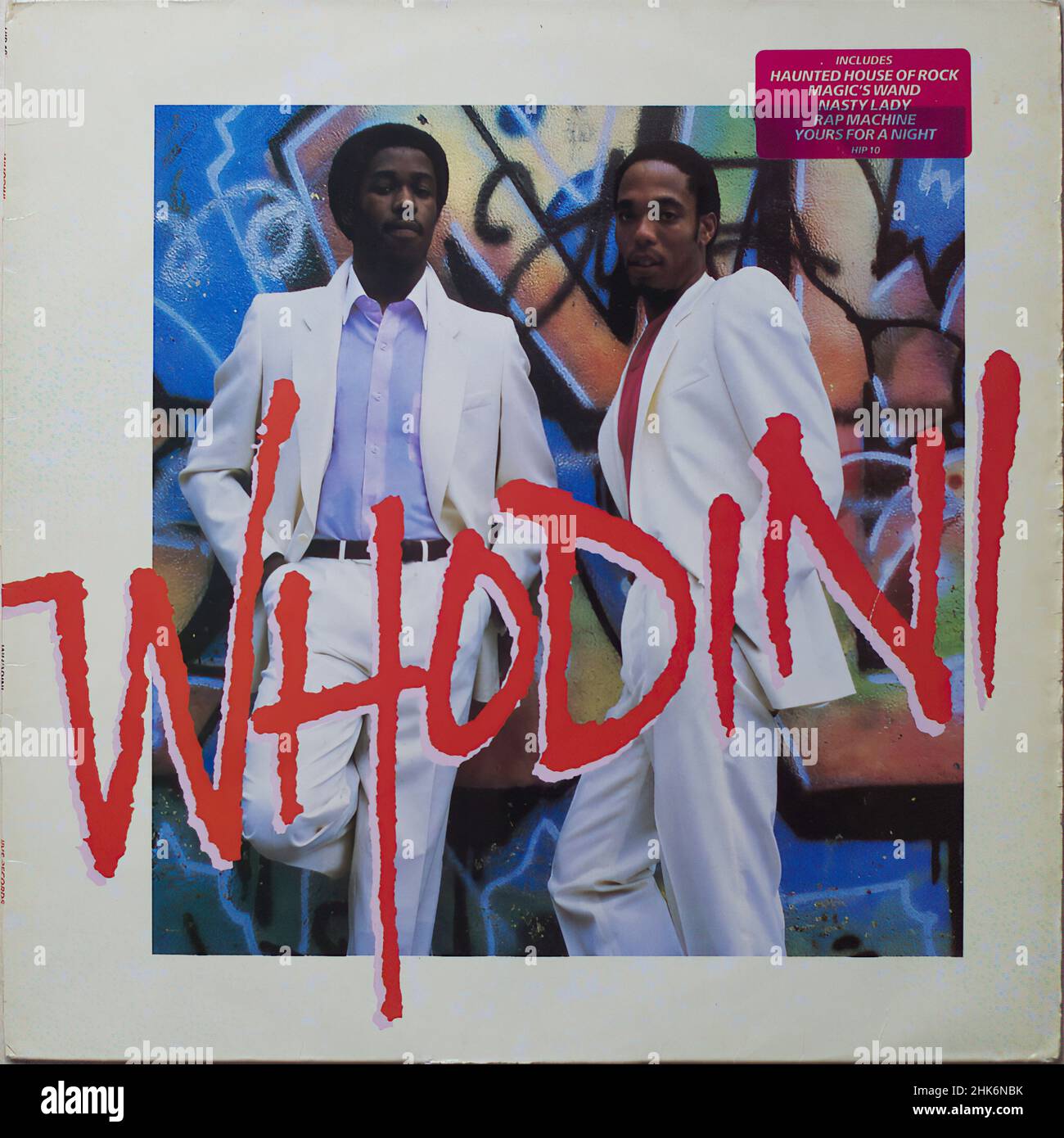 Vintage vinyl record cover - Whodini - Whodini [1983] 00002 Stock Photo ...