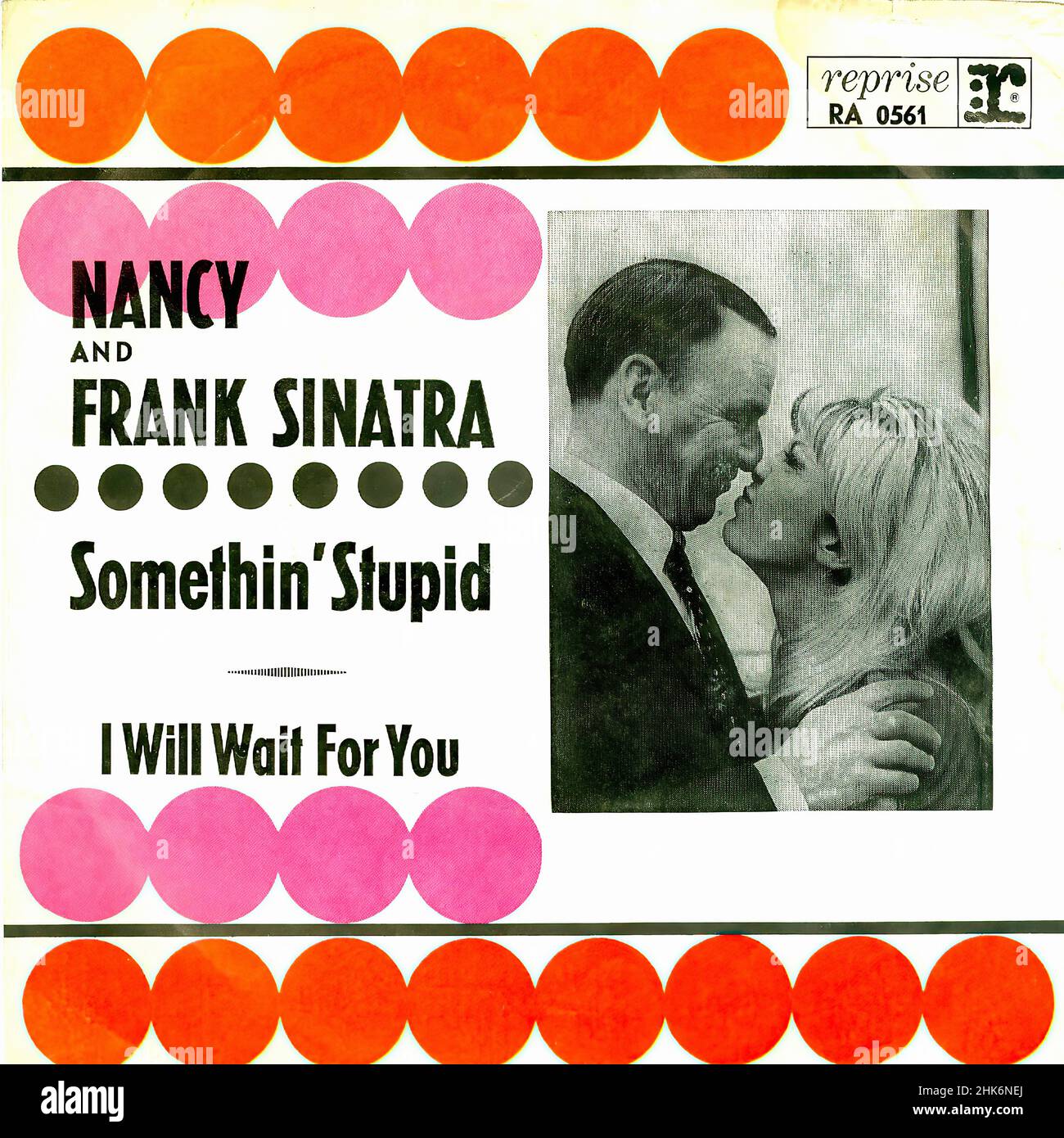 Vintage vinyl record cover - Sinatra, Frank & Nancy - Somethin Stupid ...