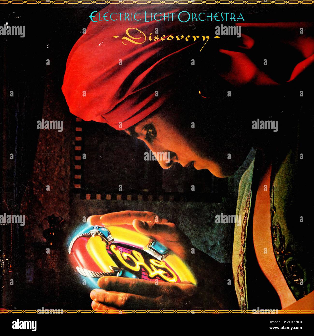 Vintage vinyl record cover - ELO - Discovery - NL - 1979 Stock Photo ...