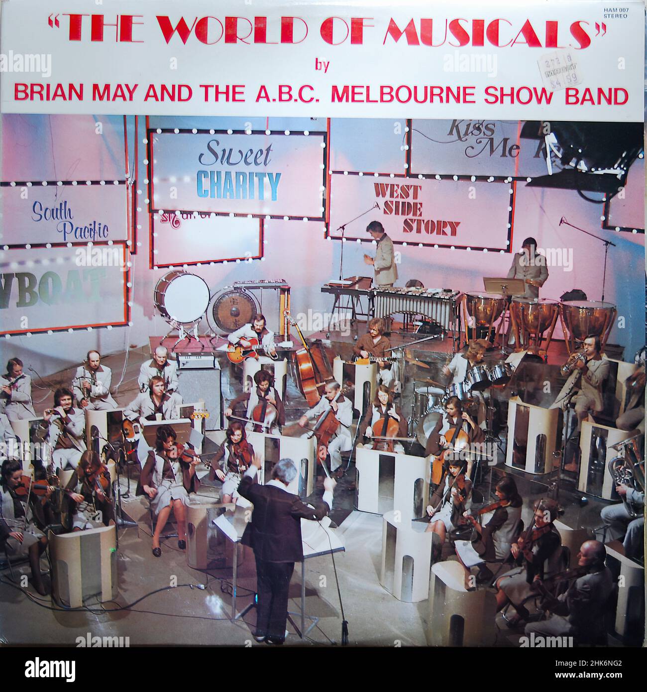 Vintage vinyl record cover - Hair - Musical - Brian May & The ABC Show ...