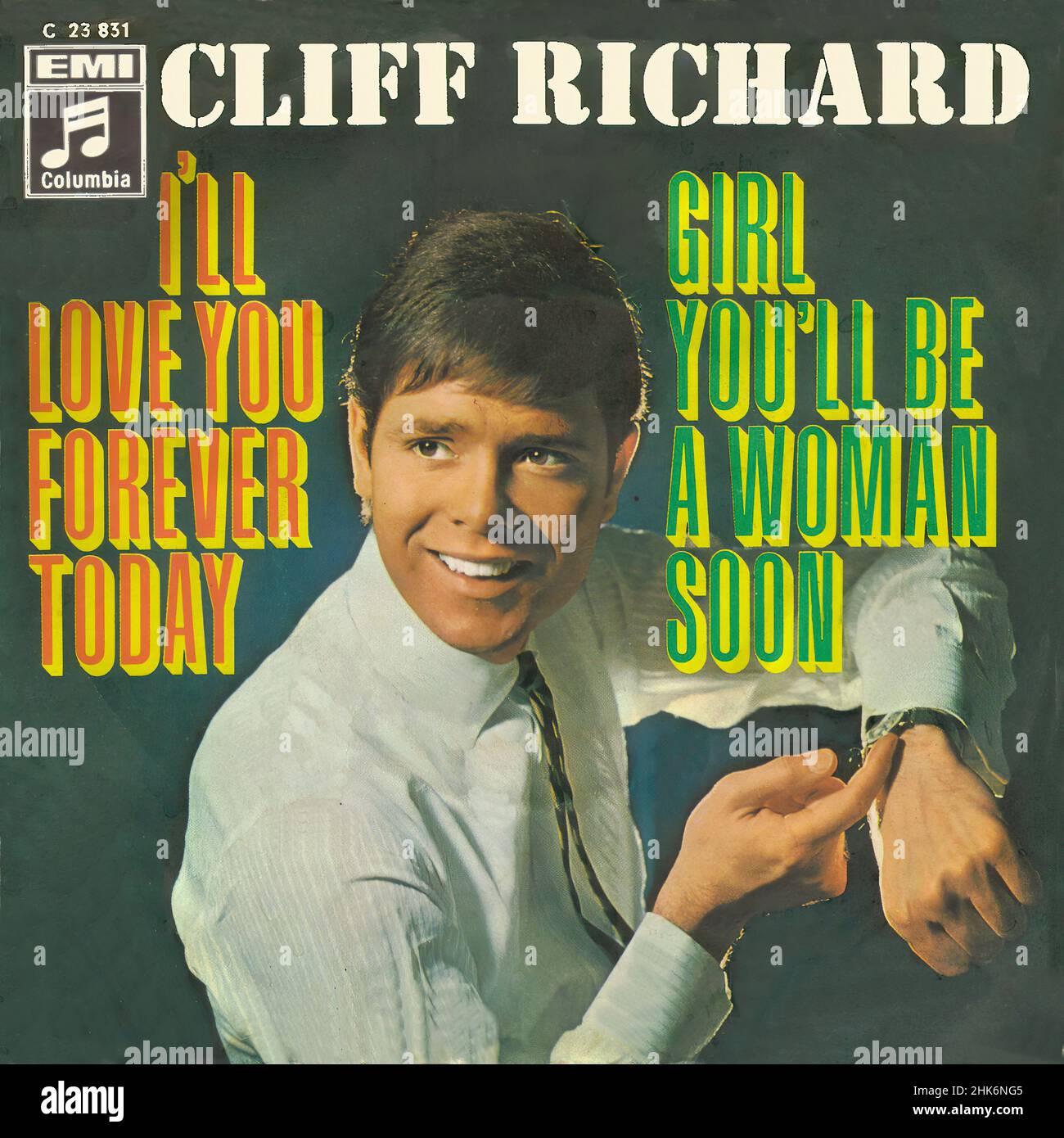 Vintage vinyl record cover - Richard, Clff - I'll Love You Forever ...