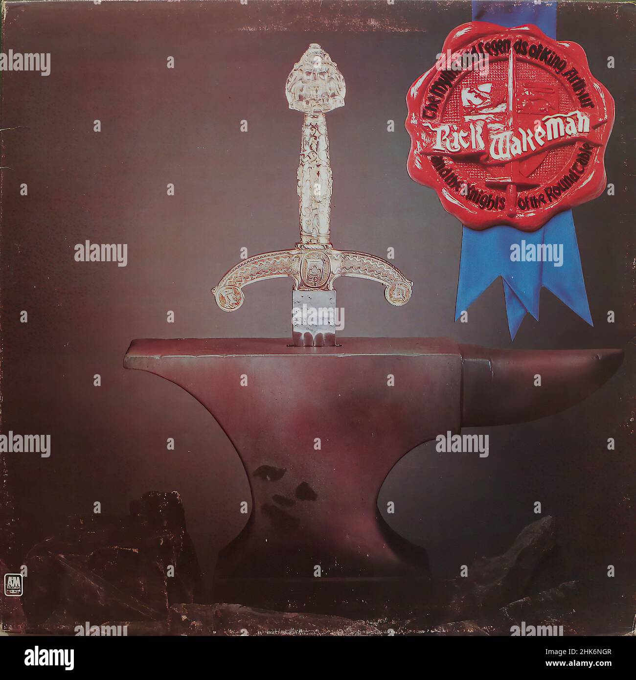 Vintage vinyl record cover - Rick Wakeman - King Arthur 00002 Stock ...