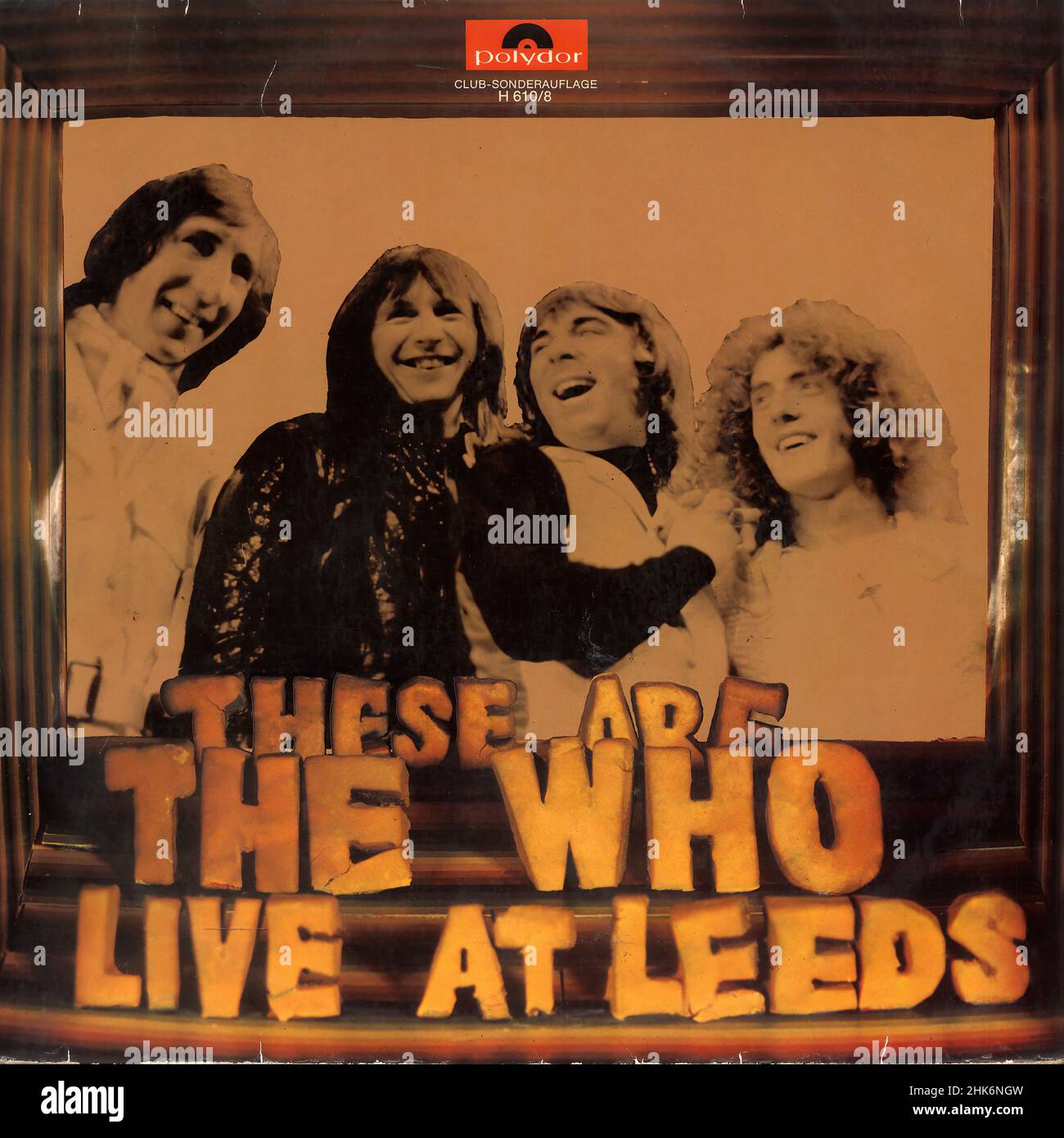 Vintage vinyl record cover - Who, The - Live At Leeds - Club Issue - D ...