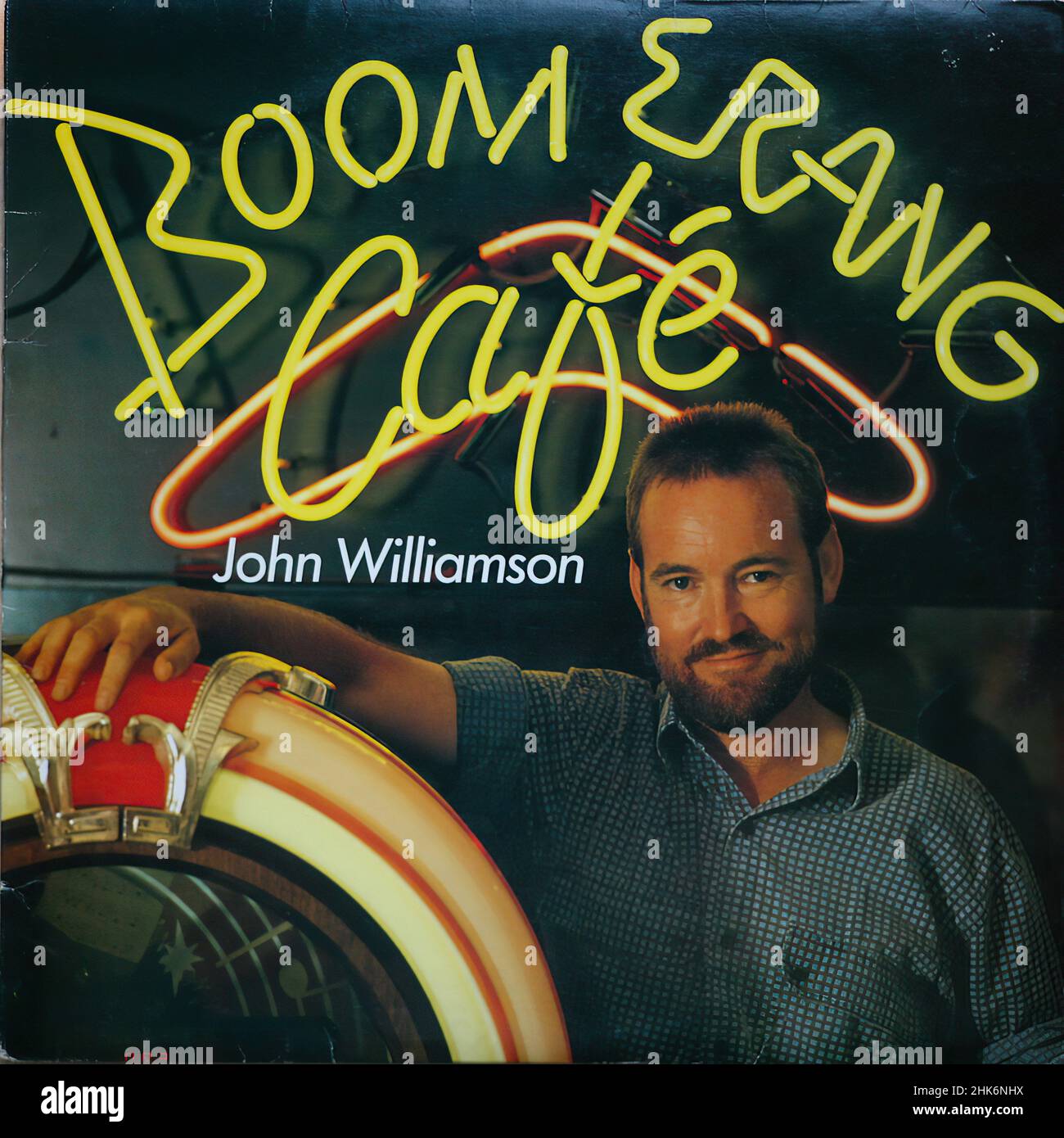 Vintage vinyl record cover - John Williamson - Boomerang Cafe 00001 ...