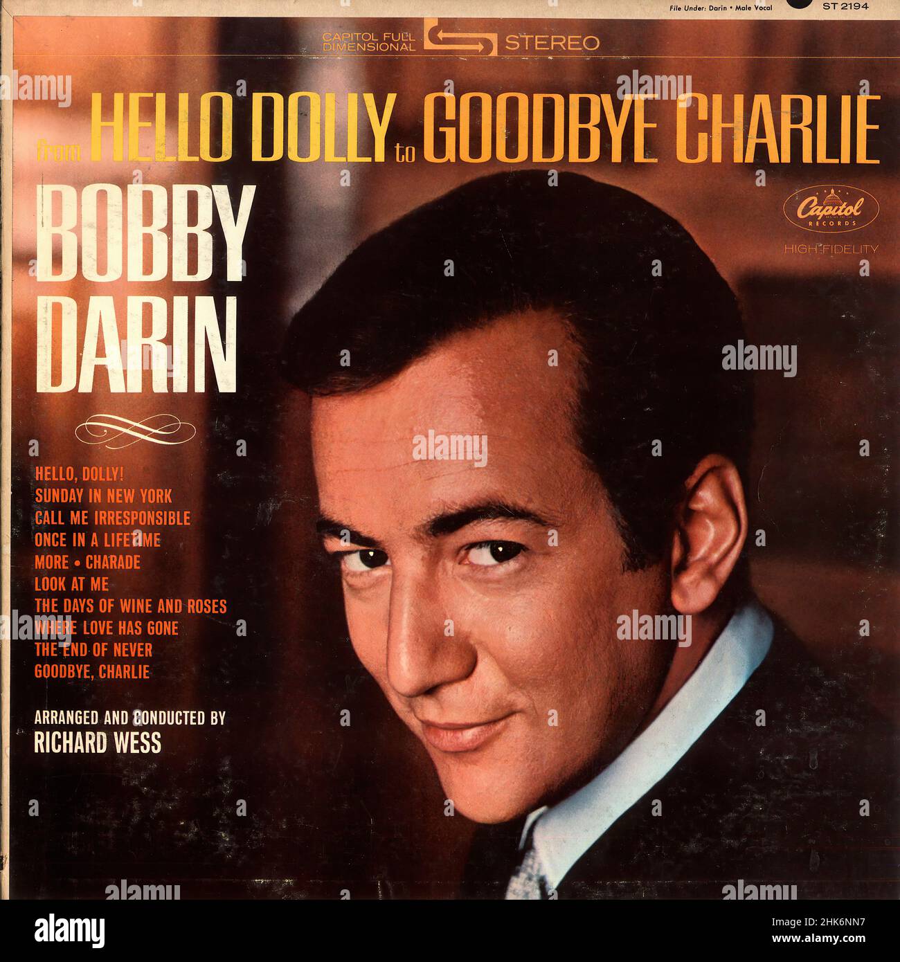 Vintage vinyl record cover - Darin, Bobby - From Hello Dolly - US ...
