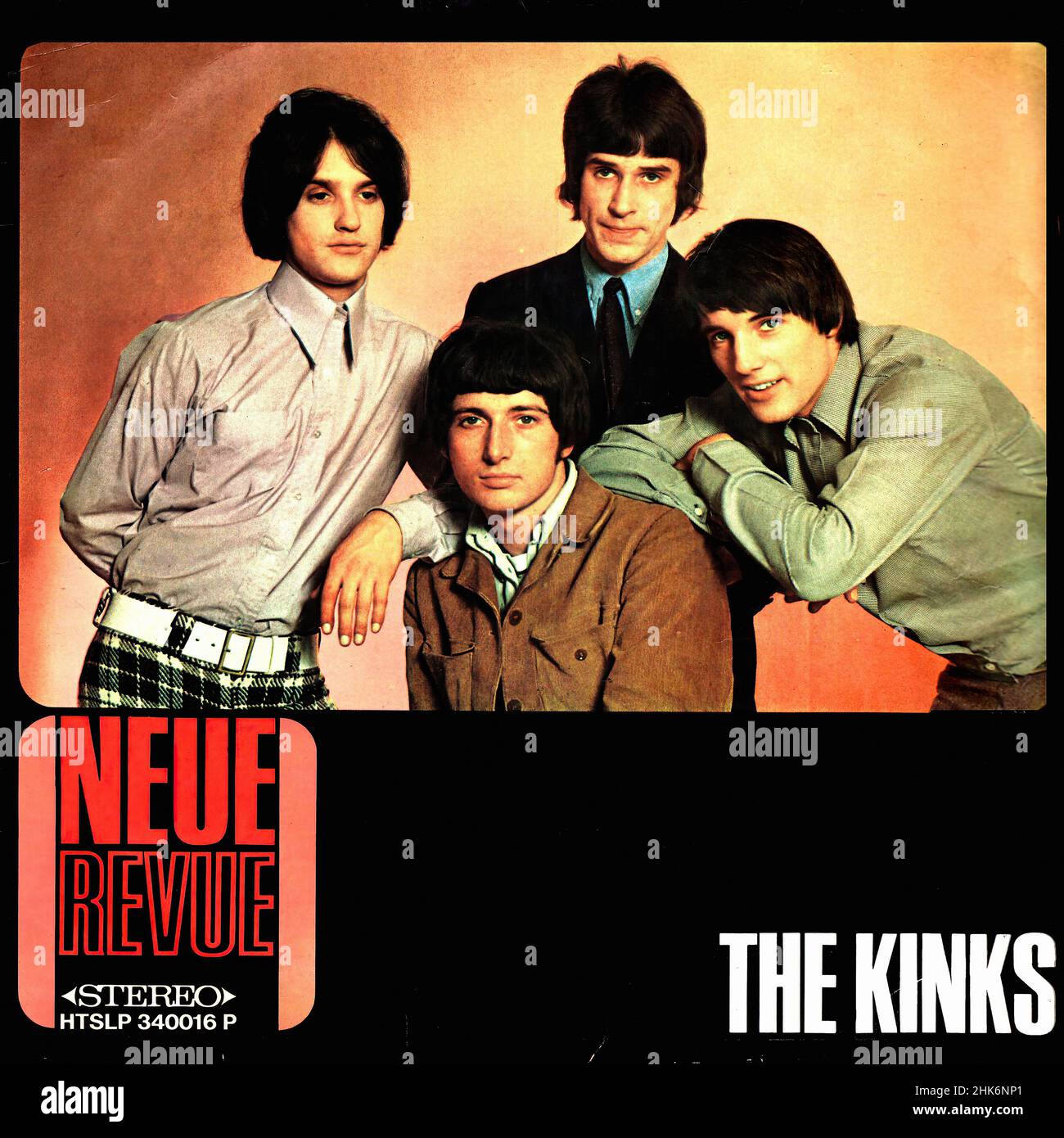 Vintage vinyl record cover - Kinks, The - Neue Revue LP - D - 1967 ...