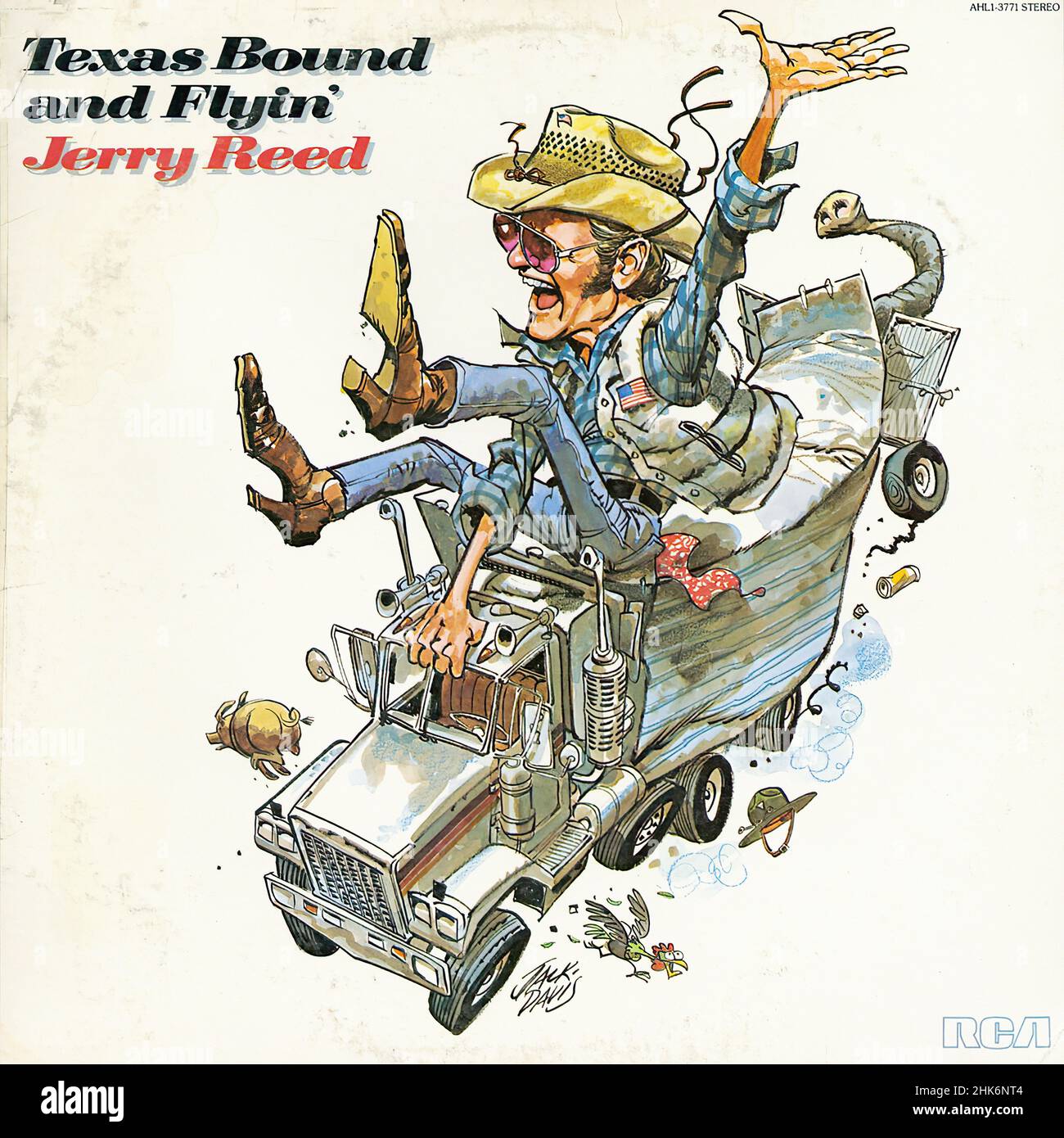 Texas Bound and Flyin' - Vintage Country Music Album Stock Photo - Alamy
