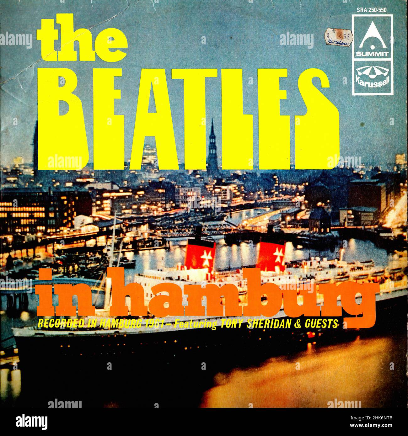 Vintage vinyl record cover - Beatles, The - First - Australia - 1965 ...