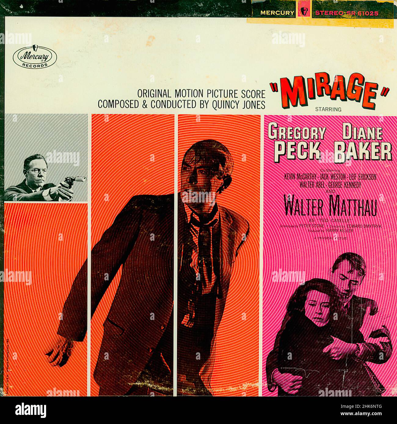 Mirage - Vintage Soundtrack Vinyl Album Stock Photo - Alamy