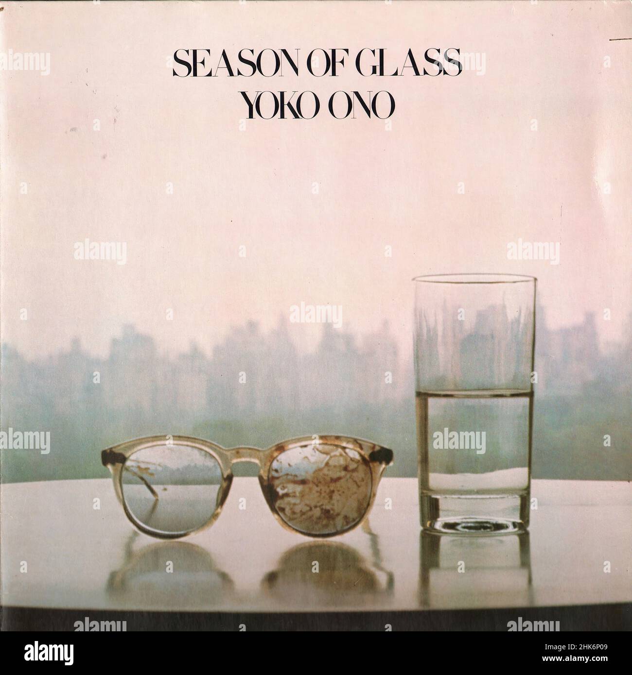Vintage vinyl record cover - Ono, Yoko - Season Of Glass - D - 1981 ...