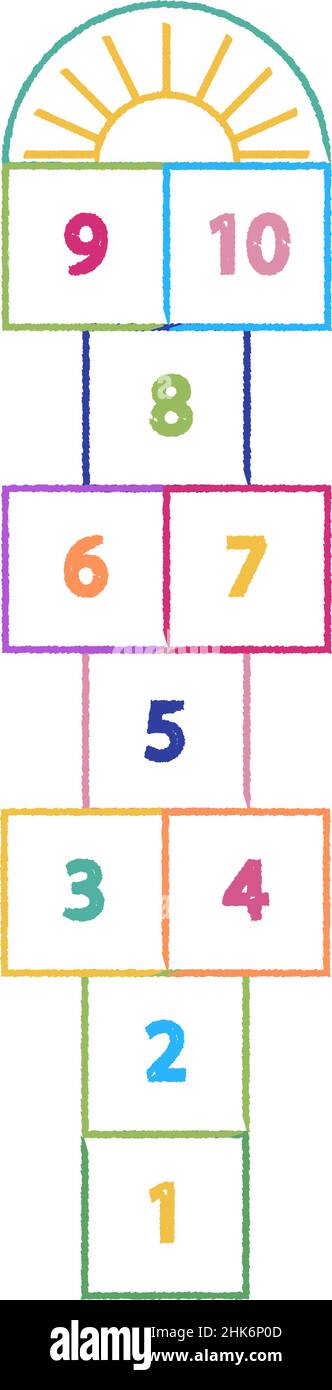 Hopscotch Board Design