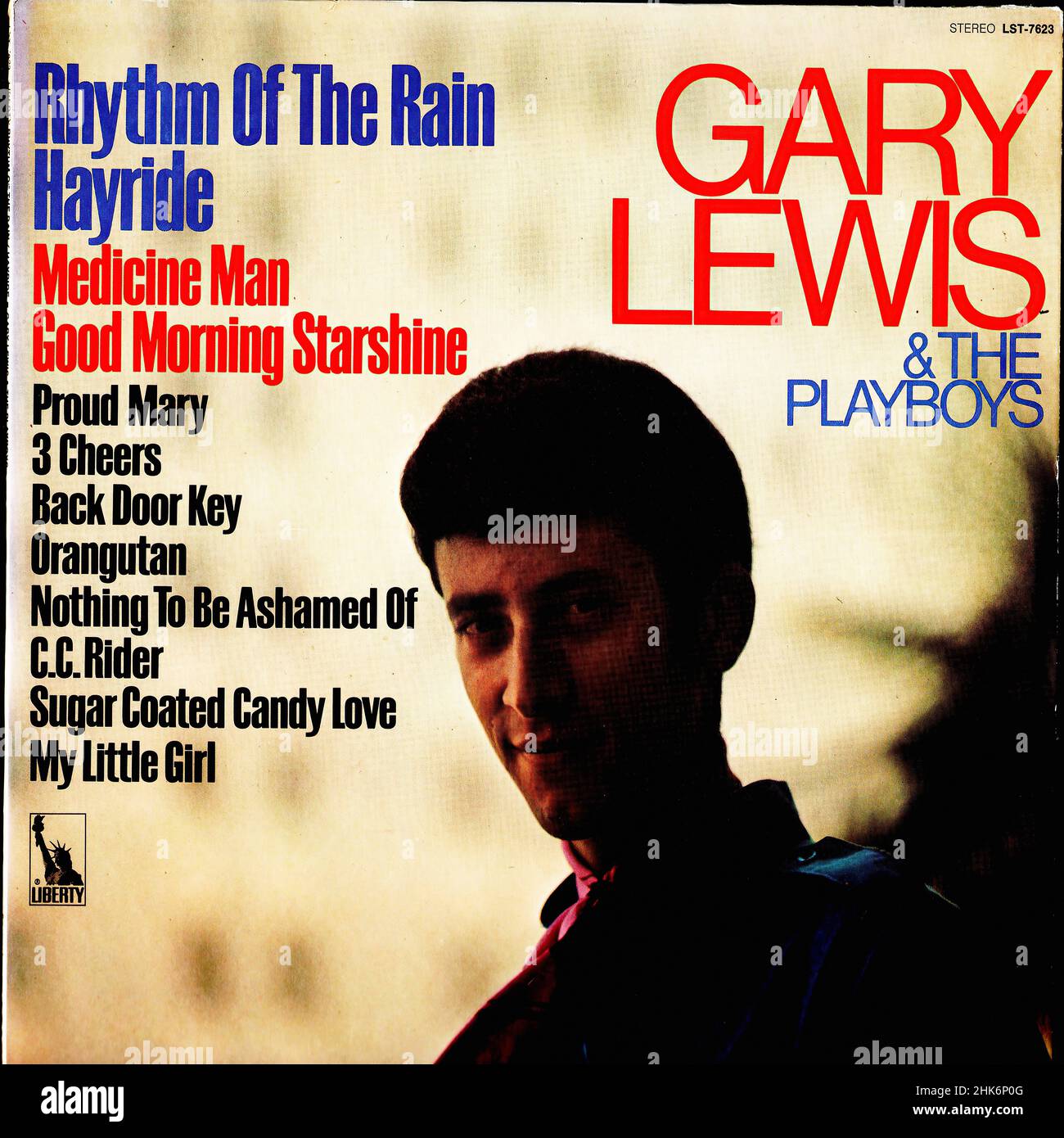 Vintage vinyl record cover - Lewis, Gary & The Playboys - Rhythm Of The ...