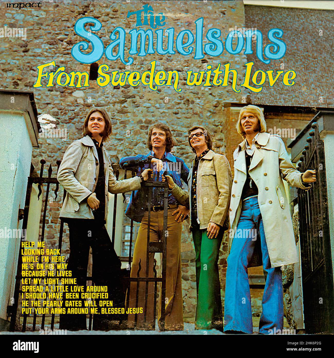 The Samuelsons #2 - Vintage American Christian Vinyl Album Stock Photo ...