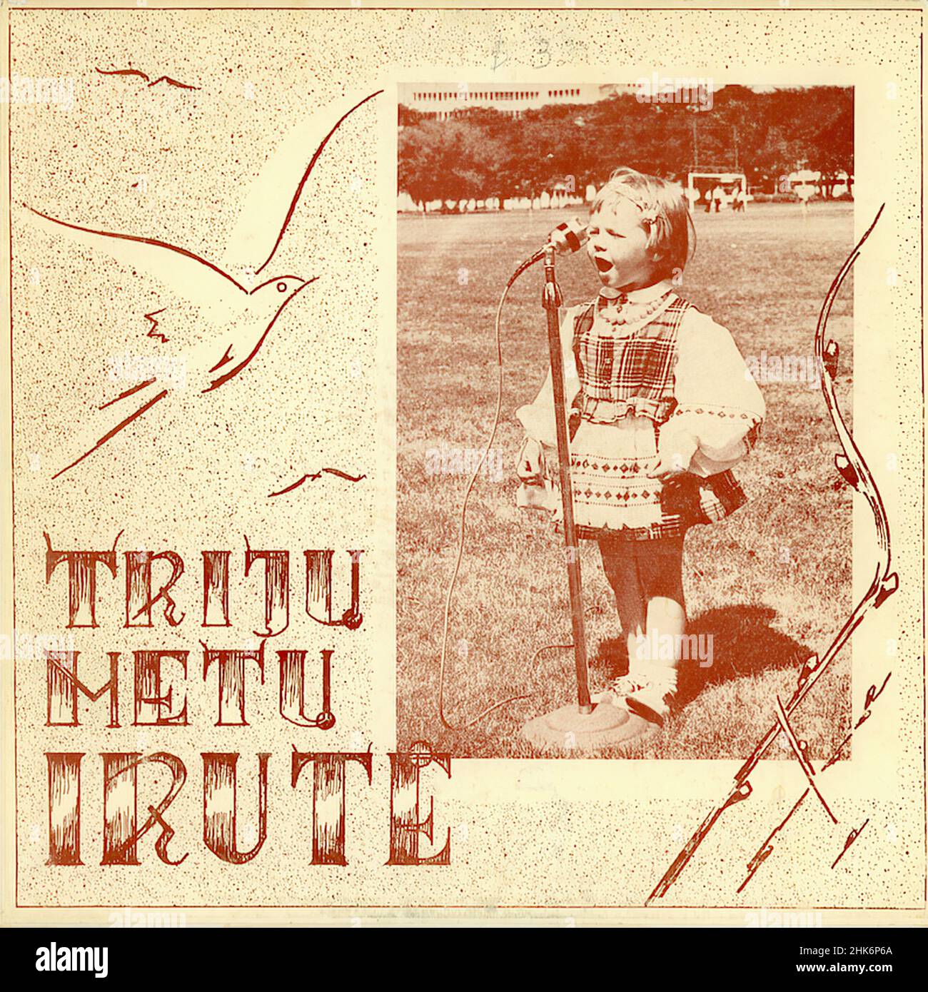 Triju Metu Irute - Vintage Vinyl Album Stock Photo - Alamy