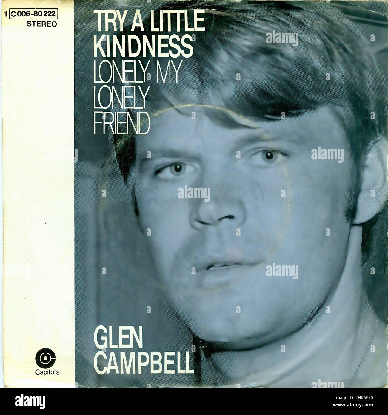 Vintage vinyl record cover - Campbell, Glen - Try A Little Kindness - D ...