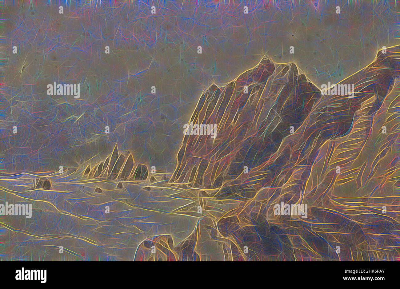 Inspired by Slate Point, William Marshall Cooper, 1873, Reimagined by ...