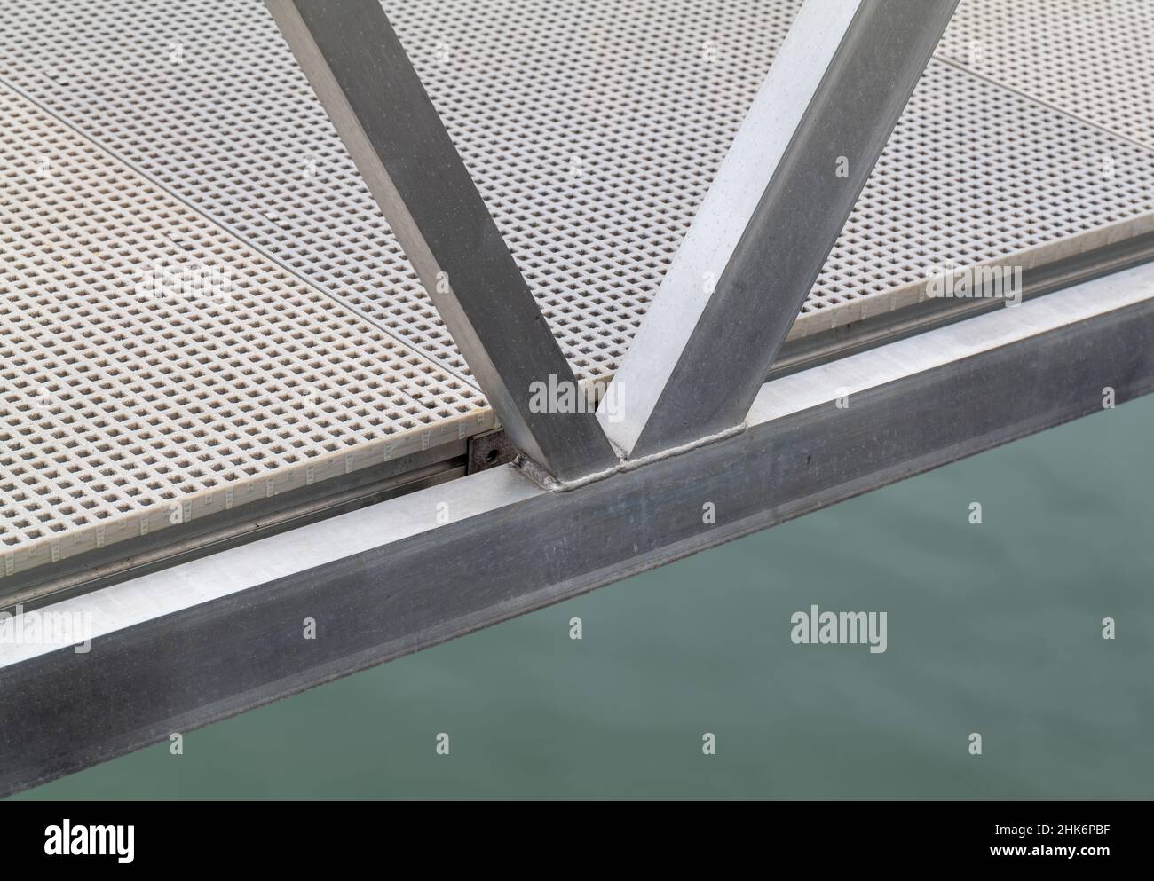 This is the structure showing the nuts, bolts and welding in the new ...