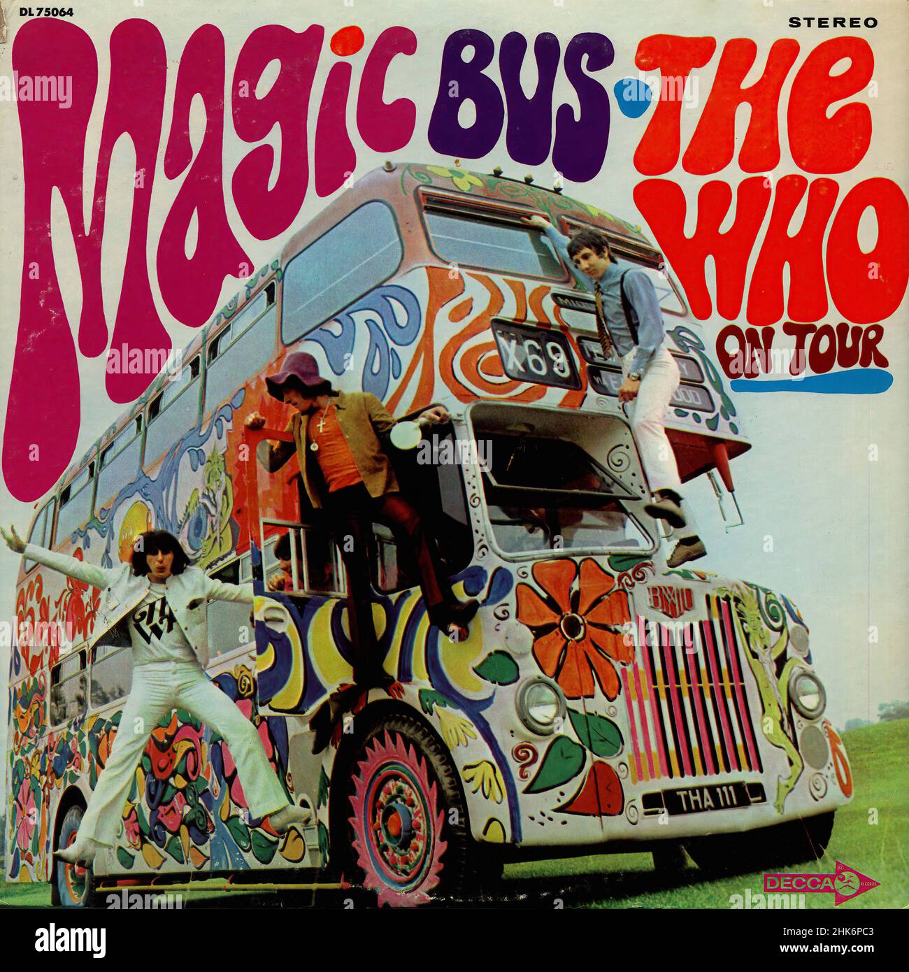 Vintage vinyl record cover - 1968 - Who, The - Magic Bus - US Stock ...