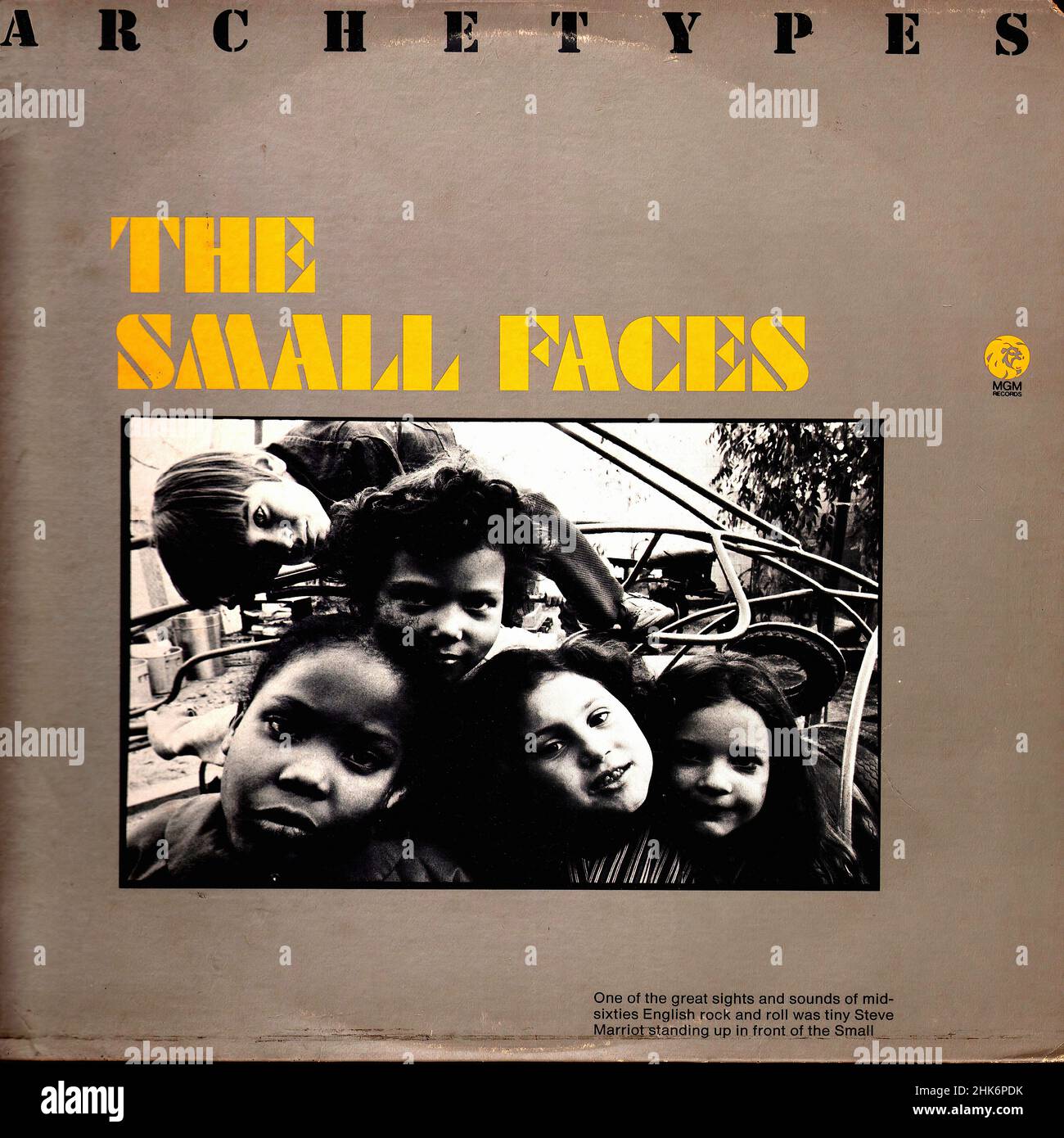 Vintage vinyl record cover - Small Faces, The - Archetypes - US - 1974 ...
