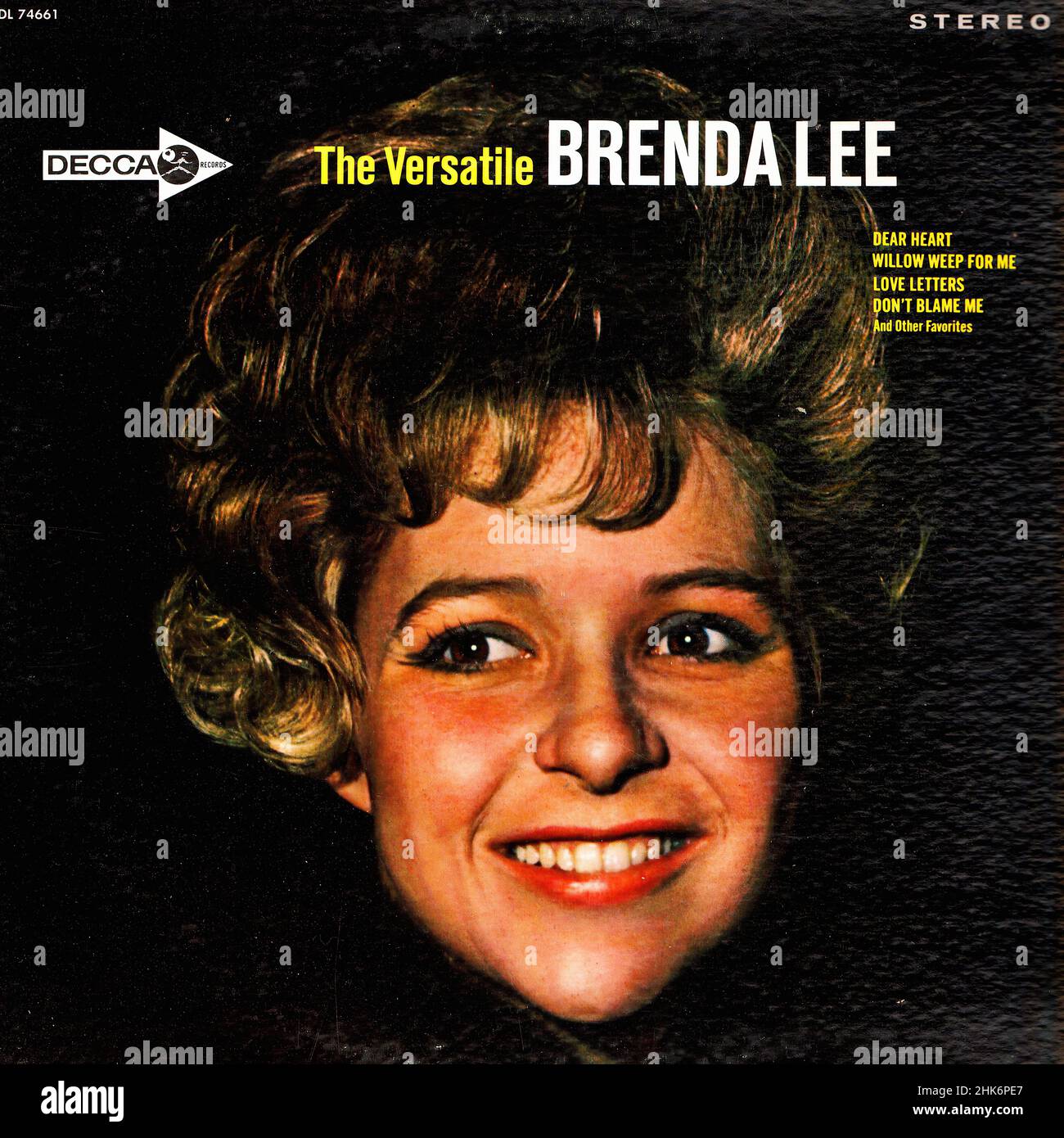 Vintage vinyl record cover - Lee, Brenda - The Versatile - US - 1965 ...