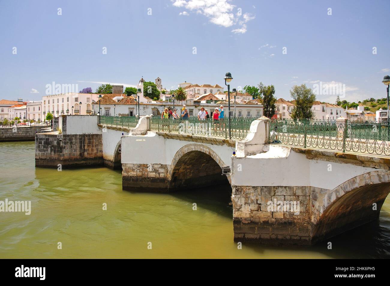 Tavira portugal bridge hi-res stock photography and images - Alamy