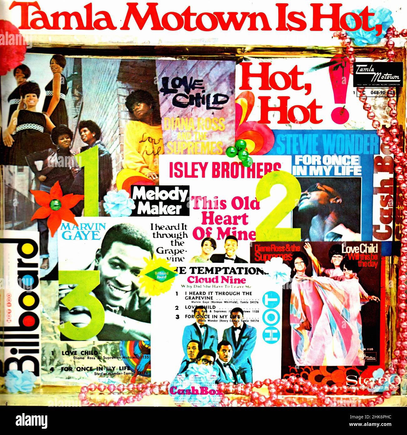 Vintage vinyl record cover - Motown Various - Tamla Motown Is Hot Hot ...