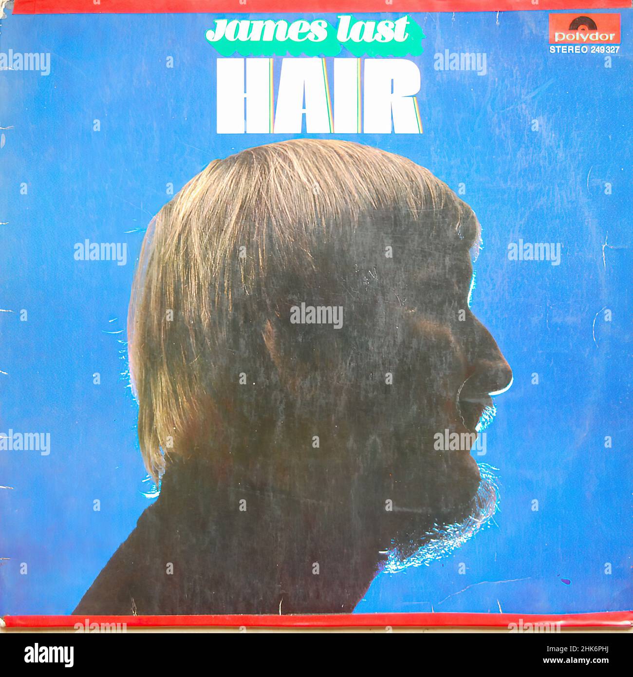 Vintage vinyl record cover - Hair - Musical - James Last Stock Photo ...