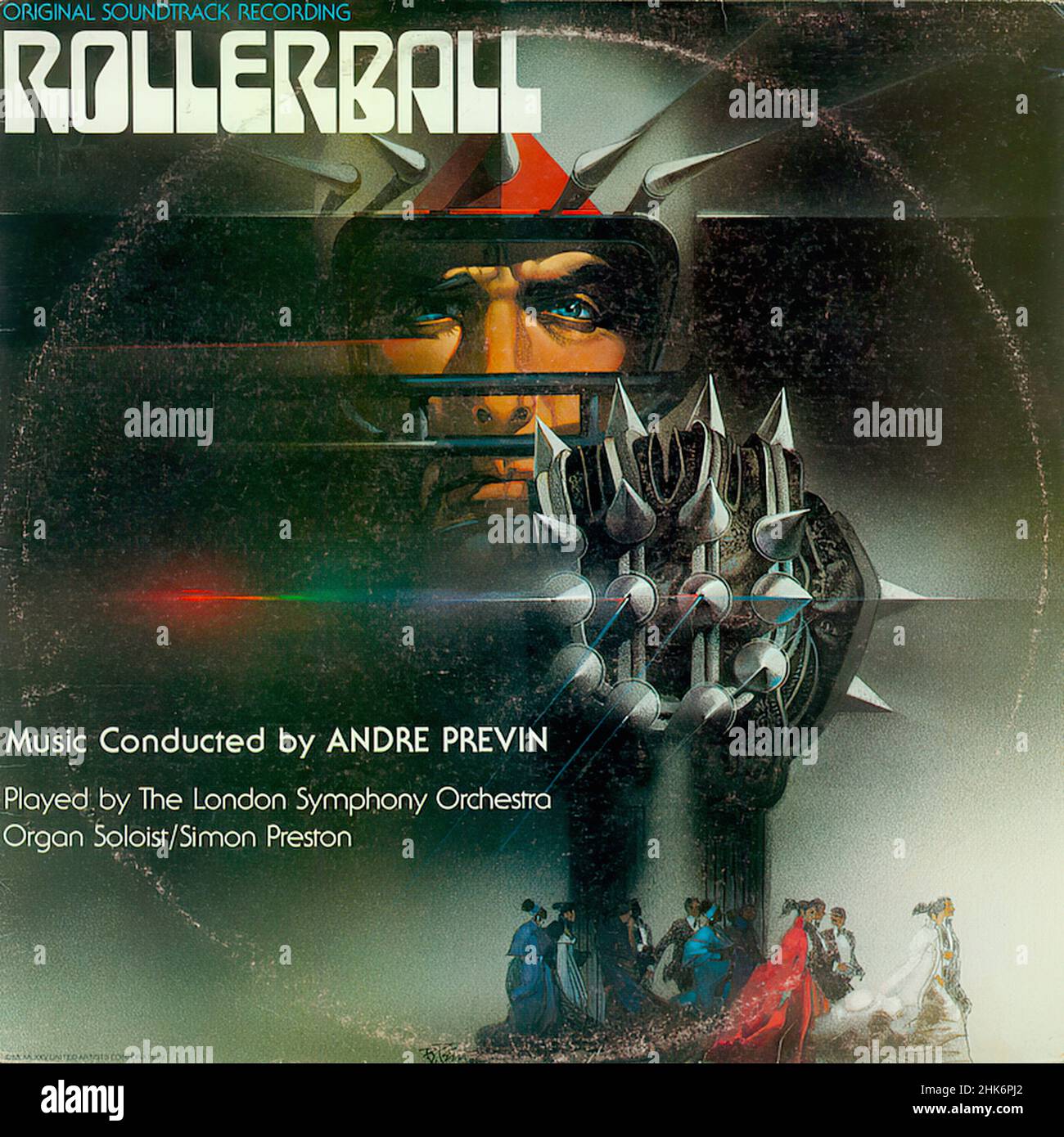 Rollerball - Vintage Soundtrack Vinyl Album Stock Photo - Alamy